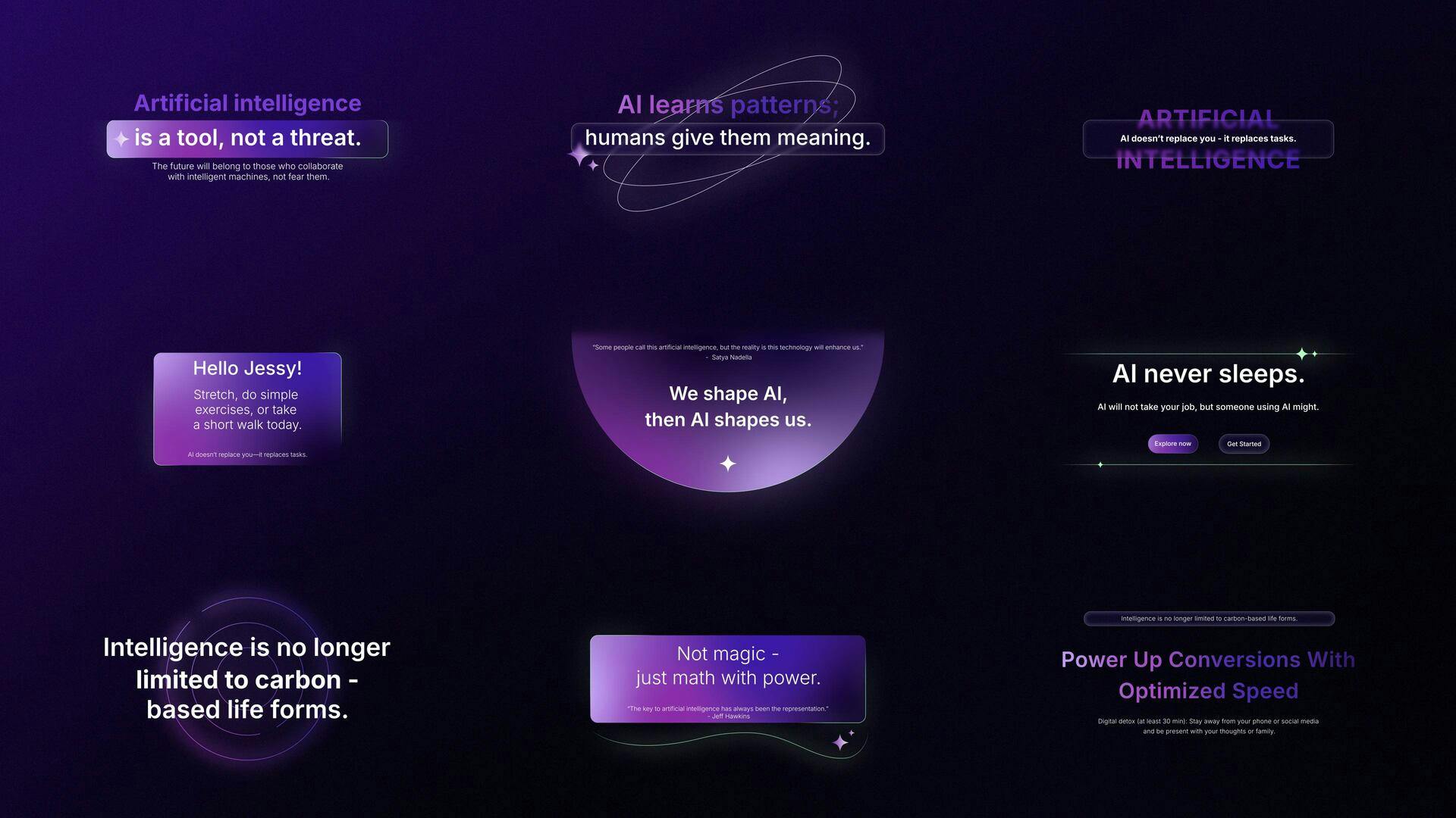 AI Text Animation video templates | Artlist