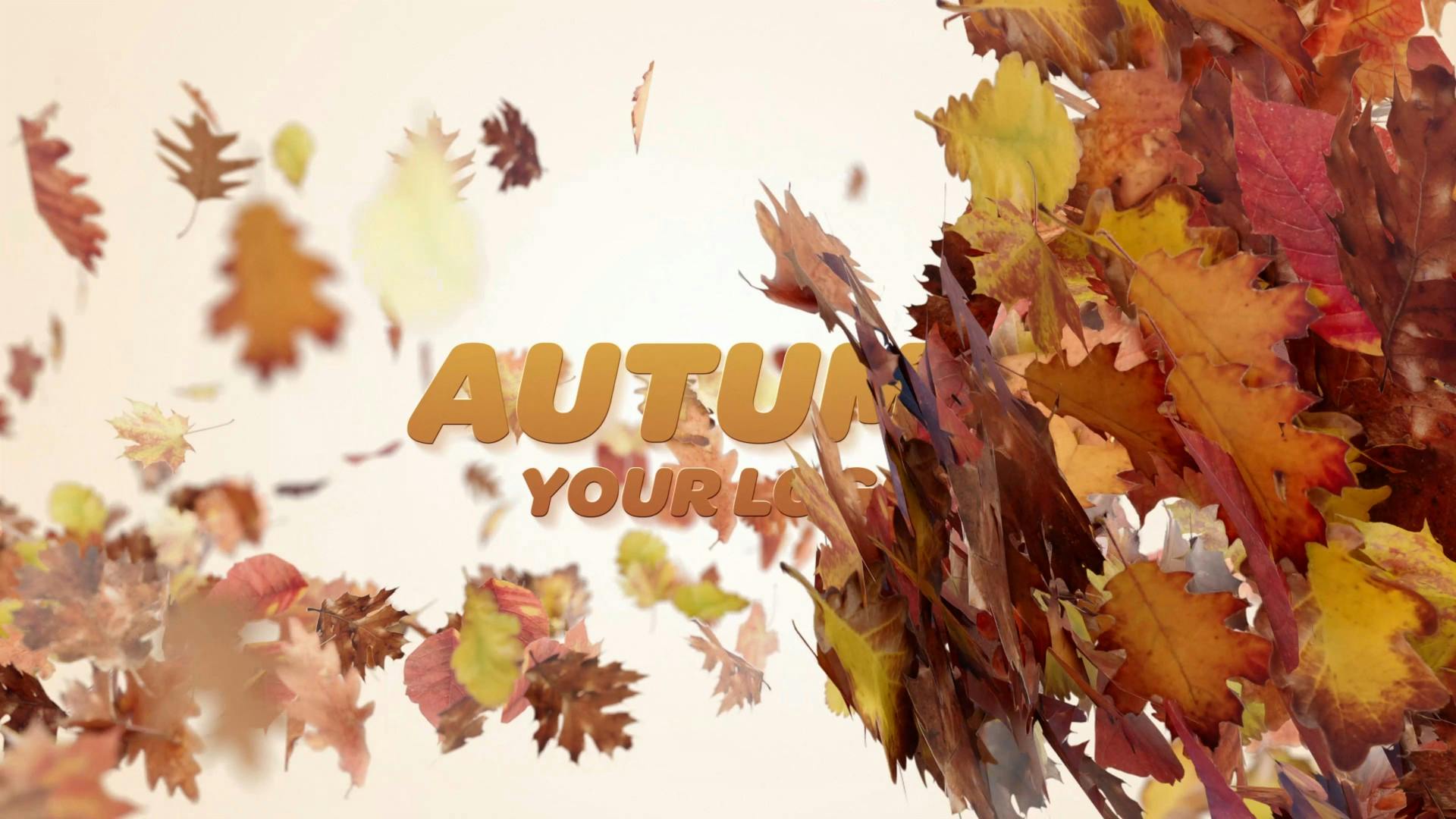 Autumn Logo Reveal video templates | Artlist