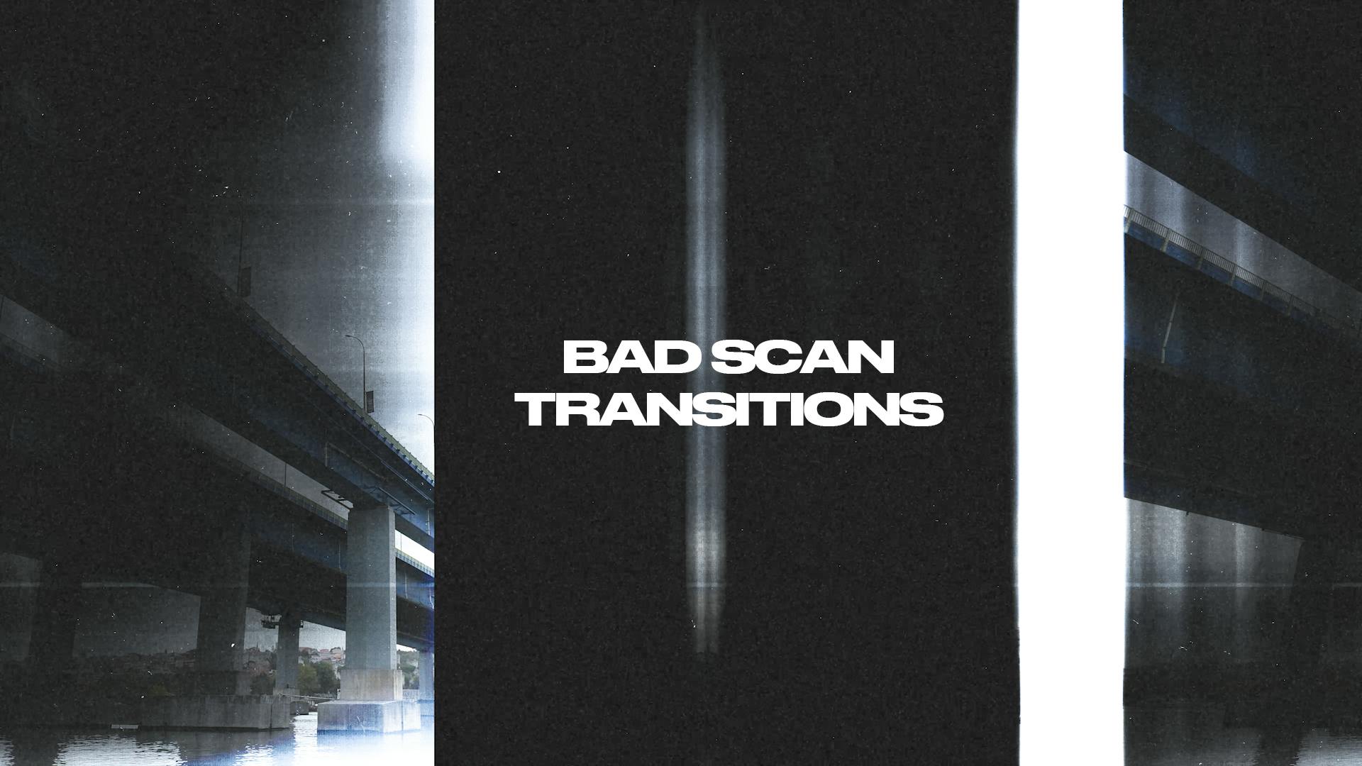Bad Scan Transitions video templates | Artlist
