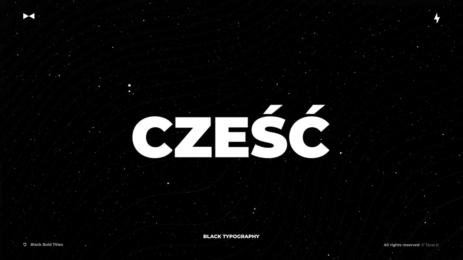 Bold Black Titles video templates | Artlist