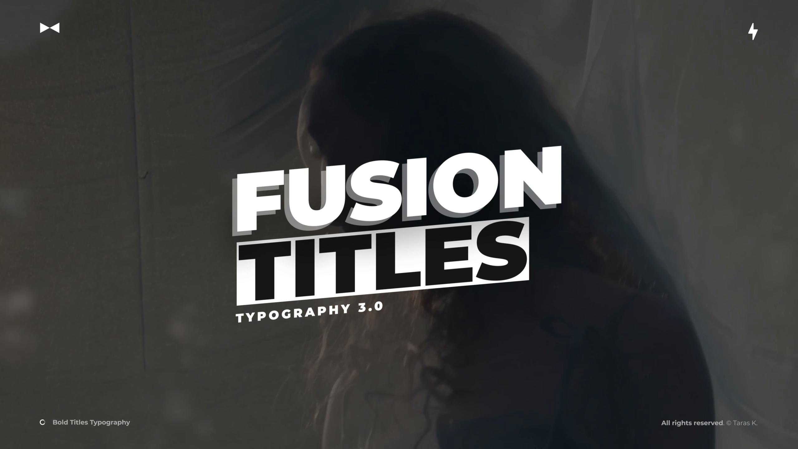 Bold Titles Typography video templates | Artlist