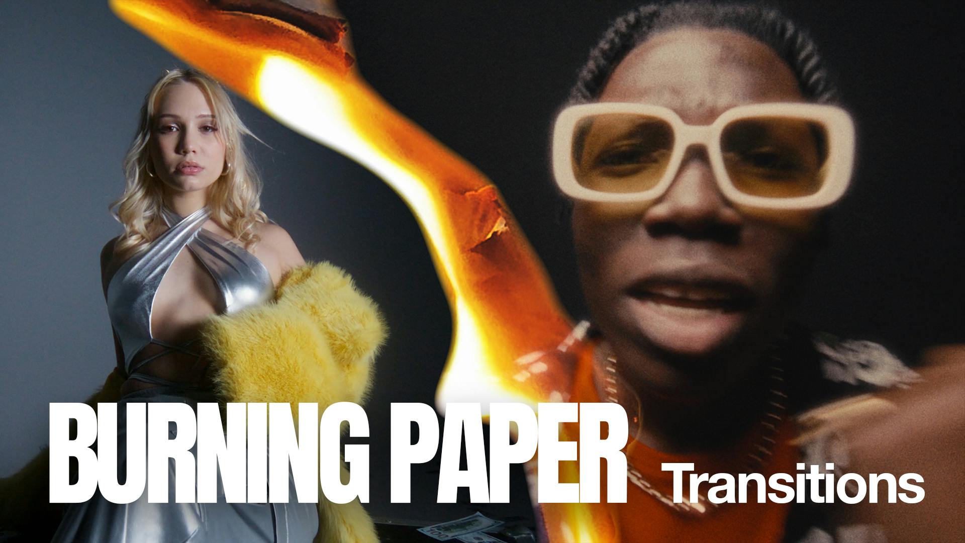Burning Paper Transitions video templates | Artlist