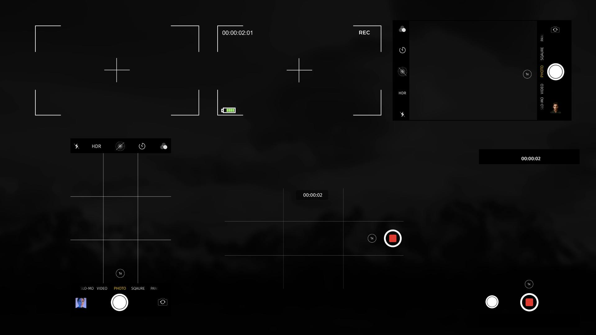 Camera Frames Toolkit video templates | Artlist