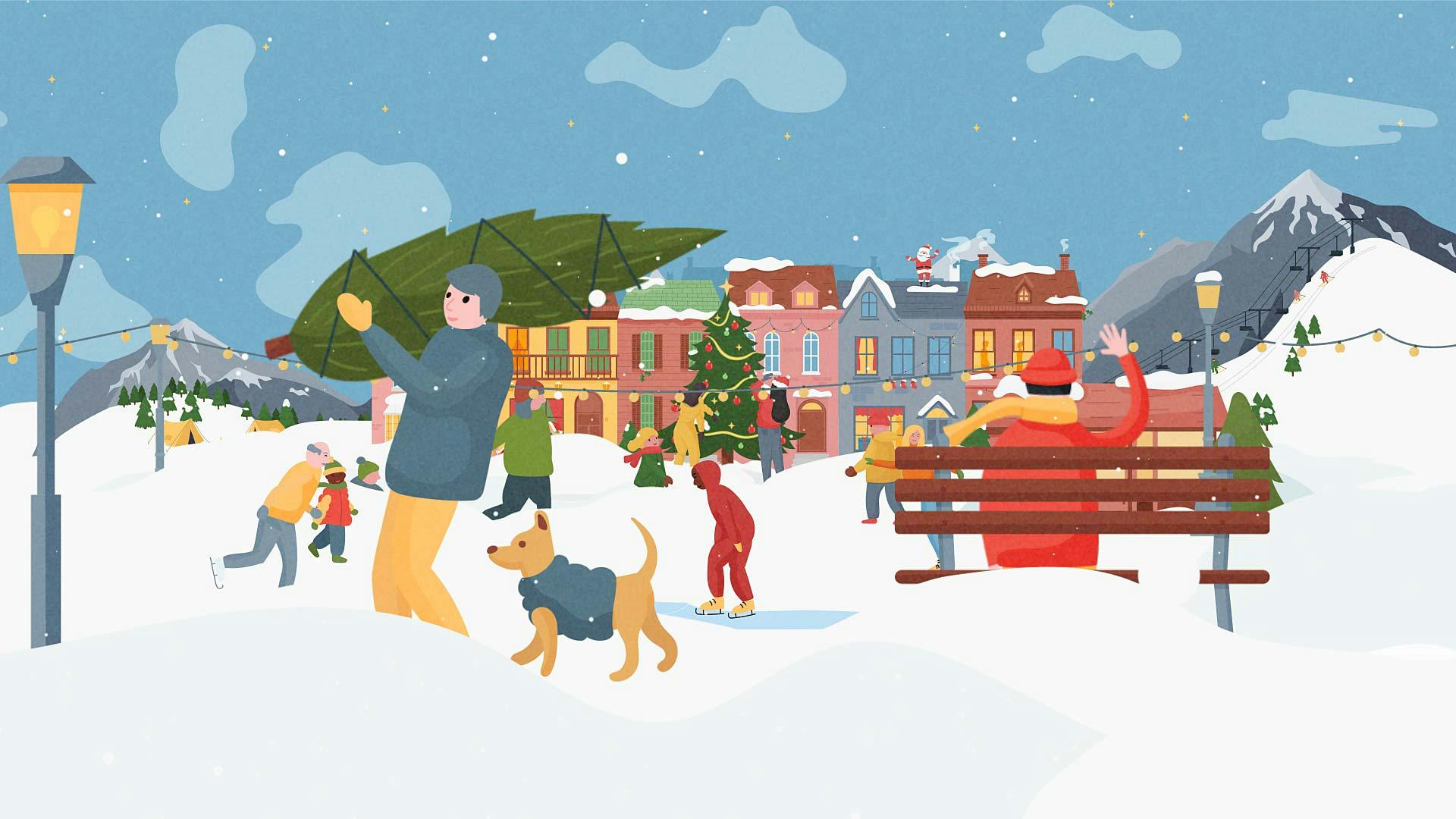 Christmas Intro video templates | Artlist