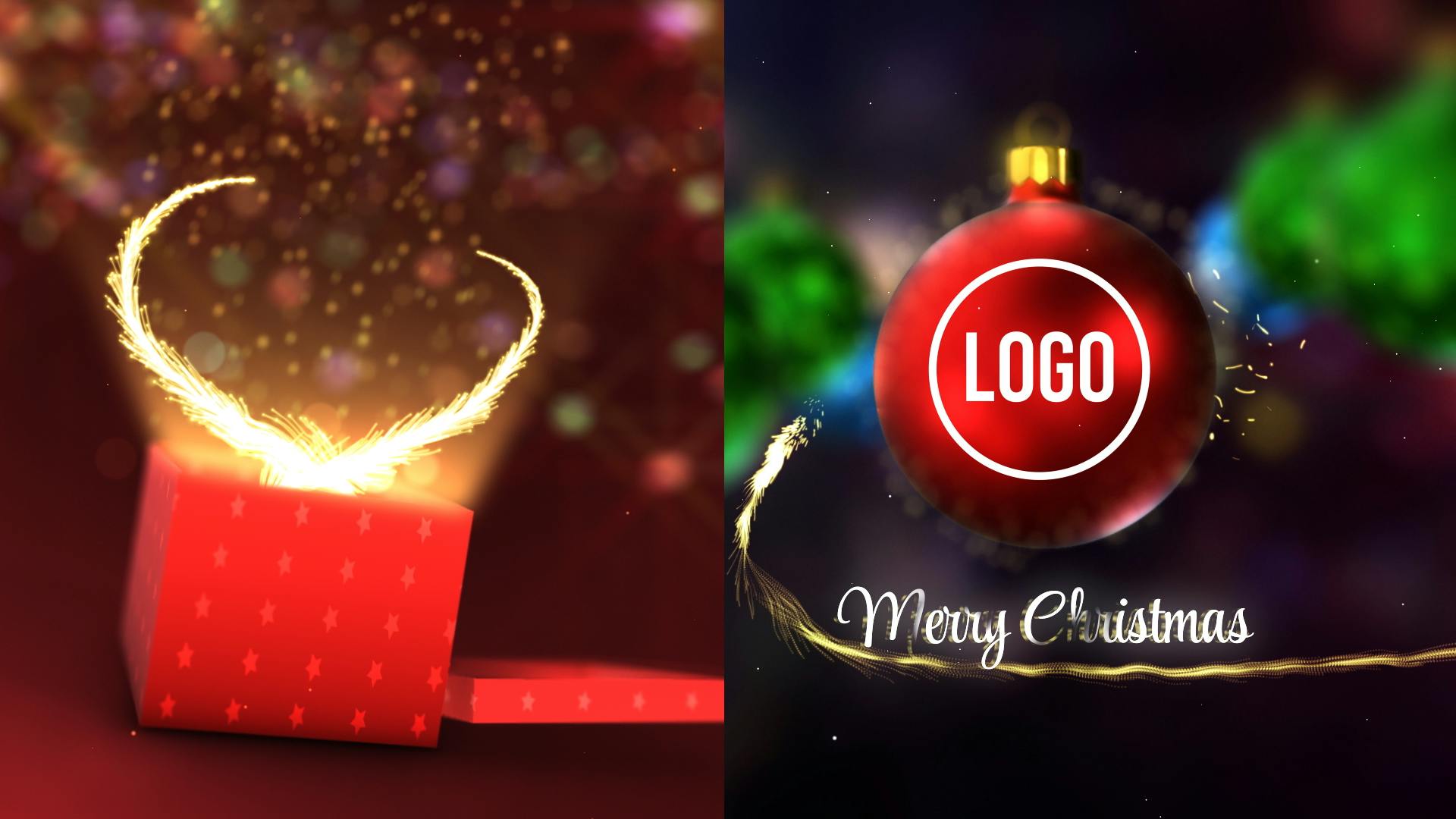 Christmas Magic Logo Reveal video templates | Artlist