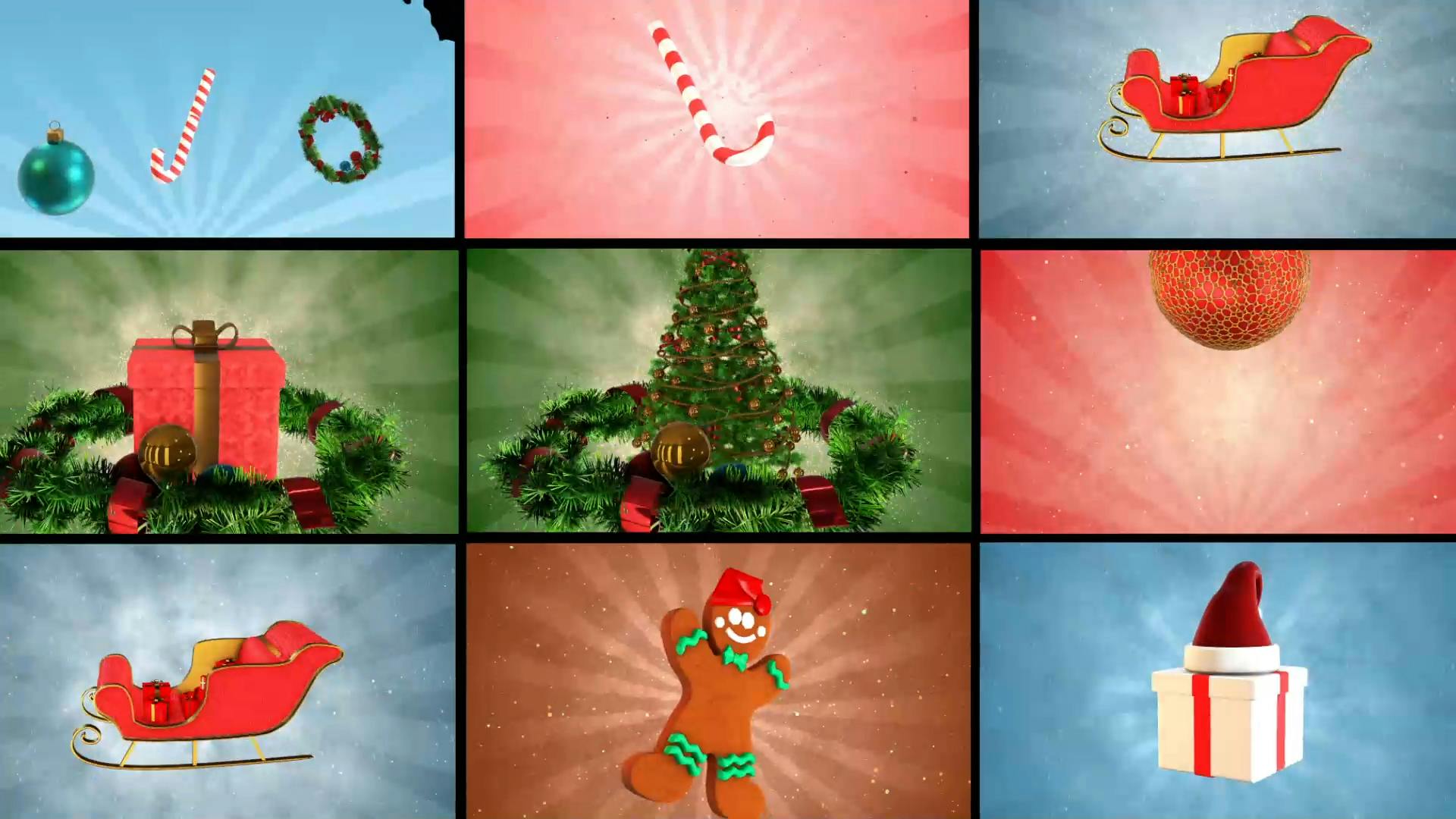 Christmas Unique Transitions video templates | Artlist