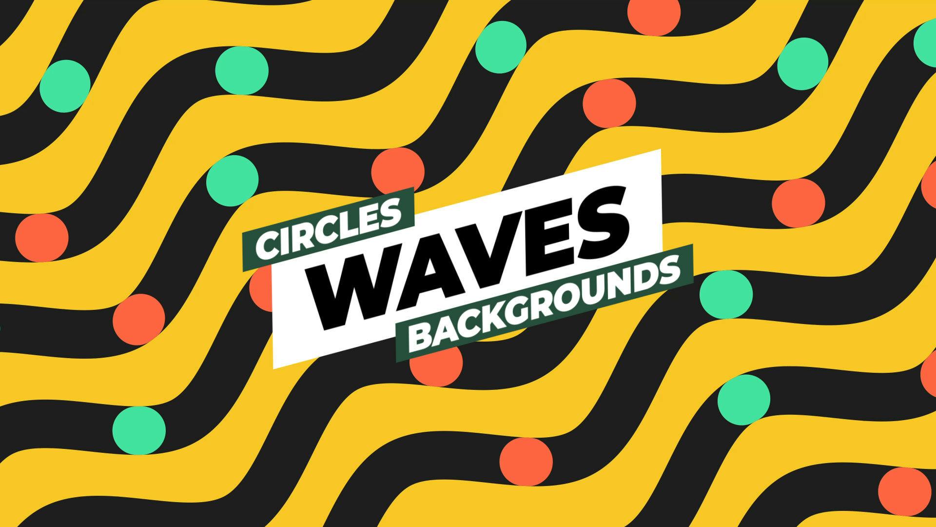 Circles Waves Backgrounds video templates | Artlist