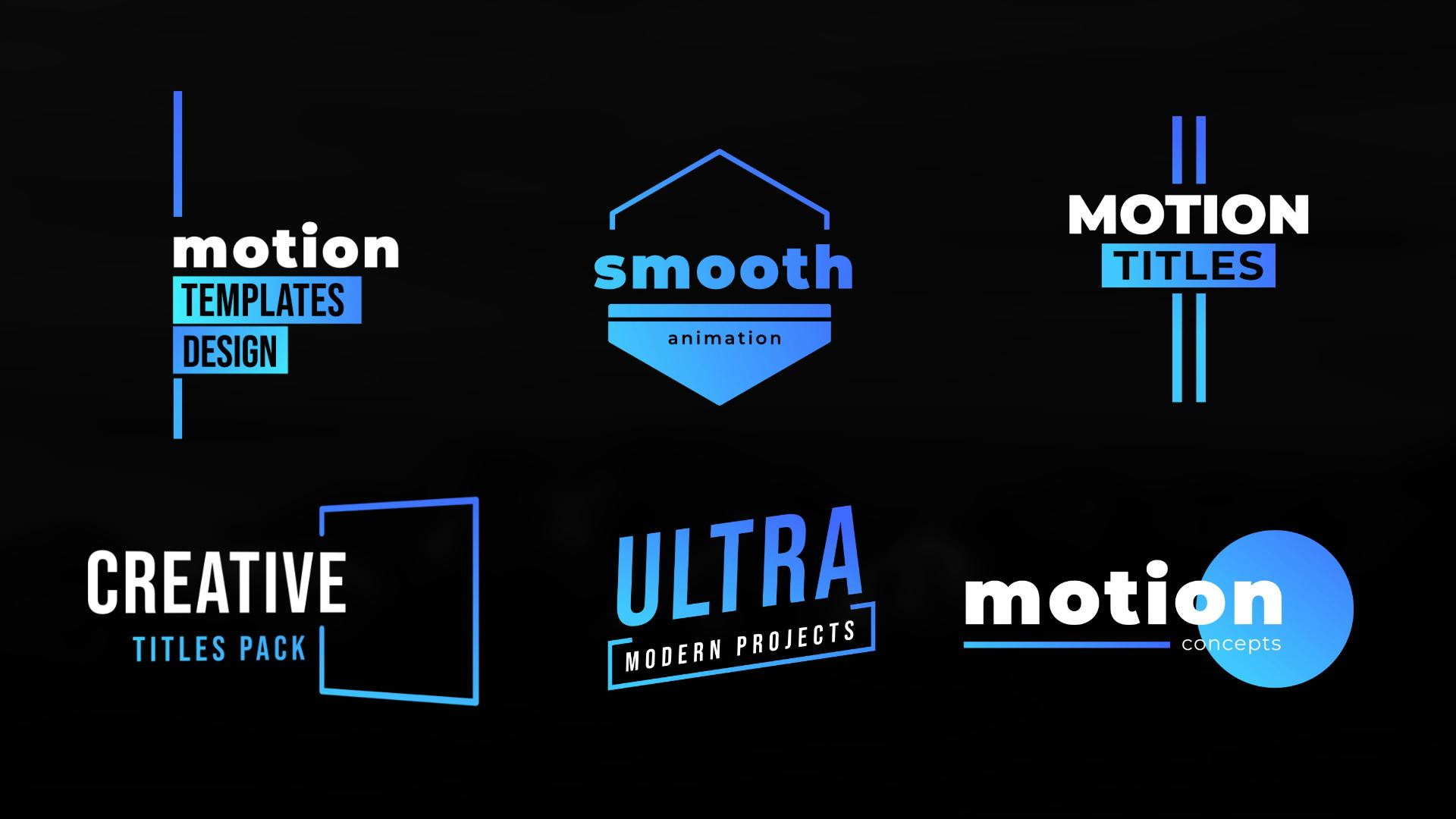 Clean Motion Titles video templates | Artlist