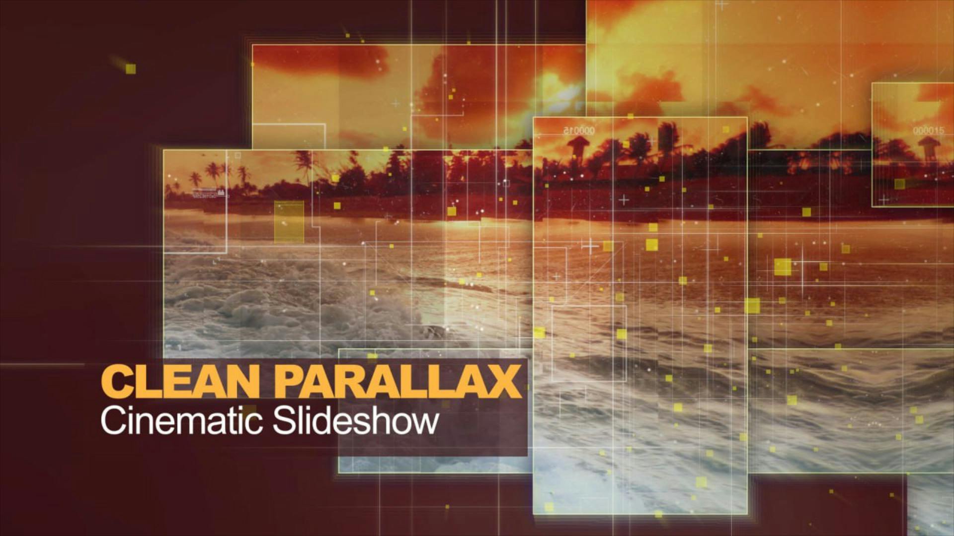 Clean Parallax Cinematic Slideshow video templates | Artlist