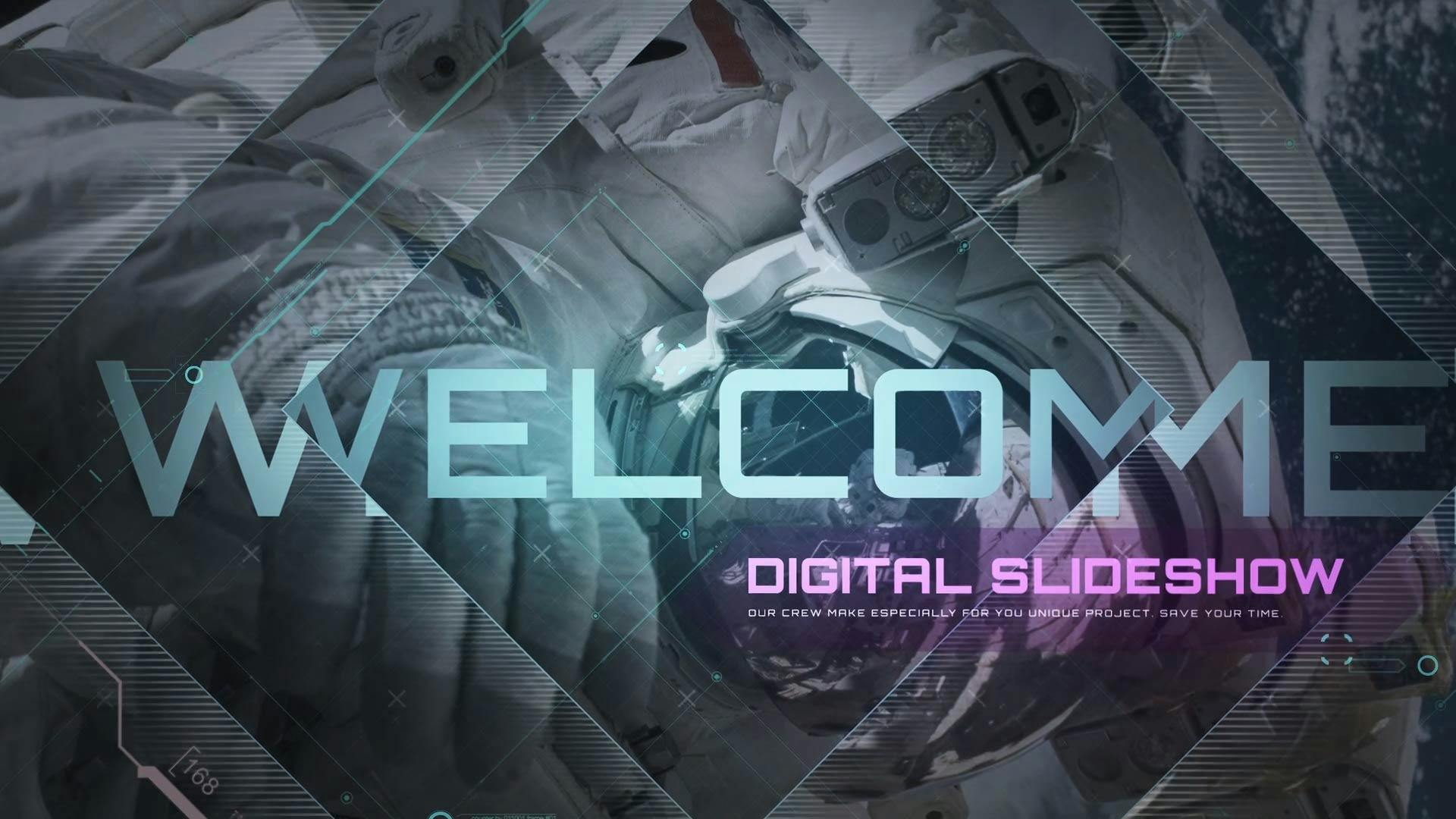 Digital Depth Slideshow video templates | Artlist