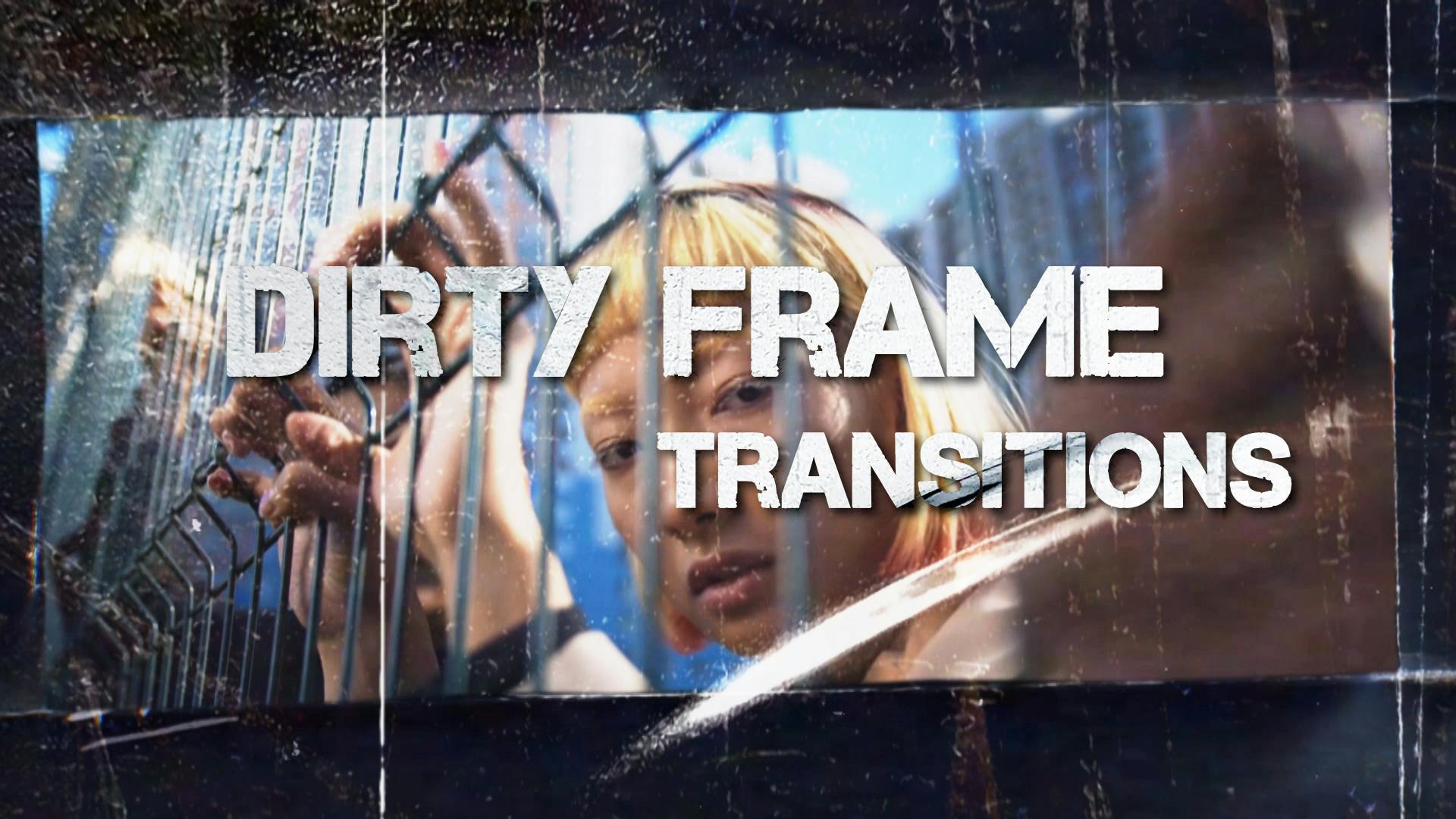 Dirty Frame Transitions video templates | Artlist