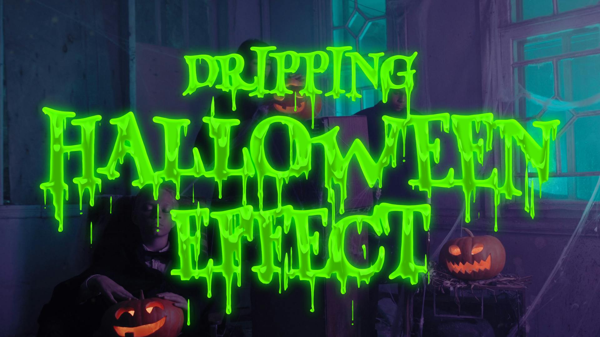 Dripping Halloween Effect video templates | Artlist