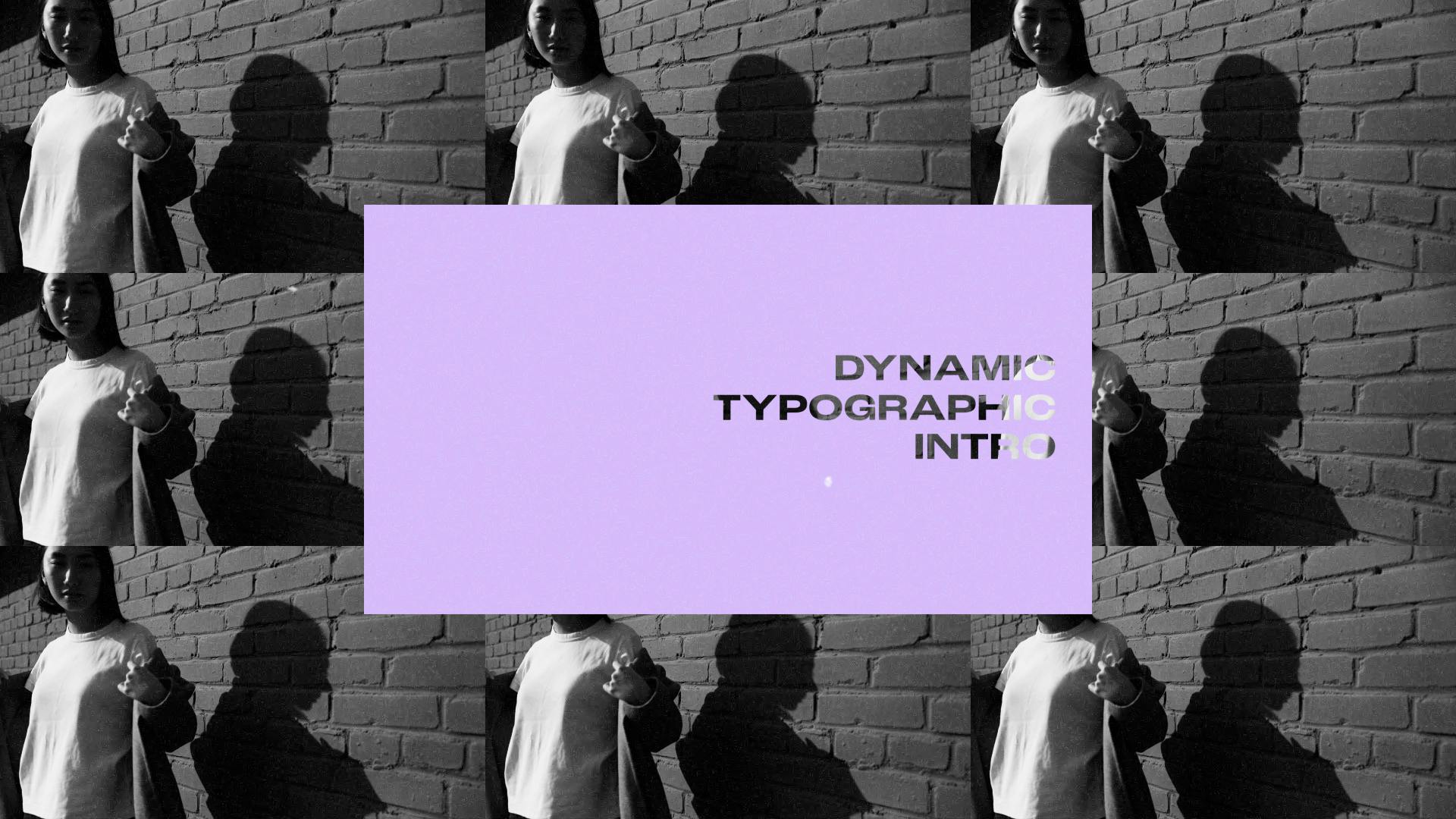 Dynamic Typographic Intro video templates | Artlist