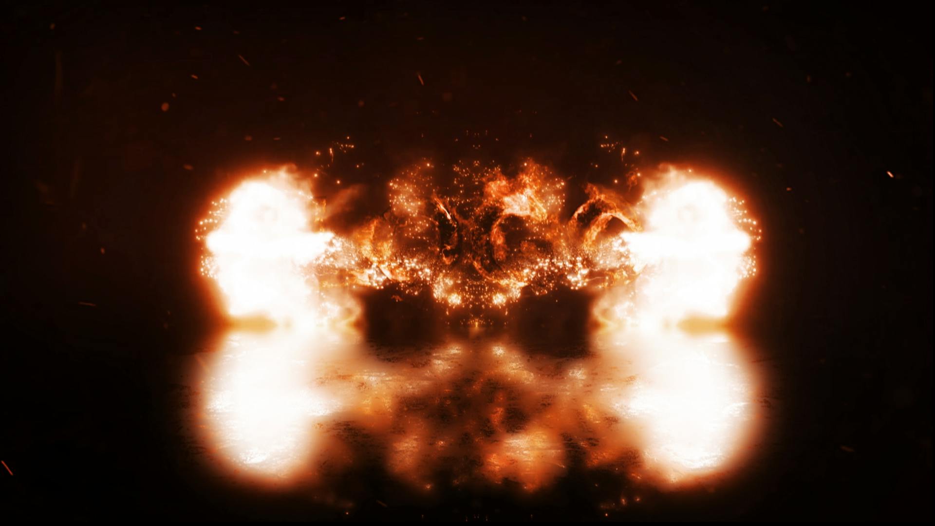 Explosion Fire Logo Reveal video templates | Artlist