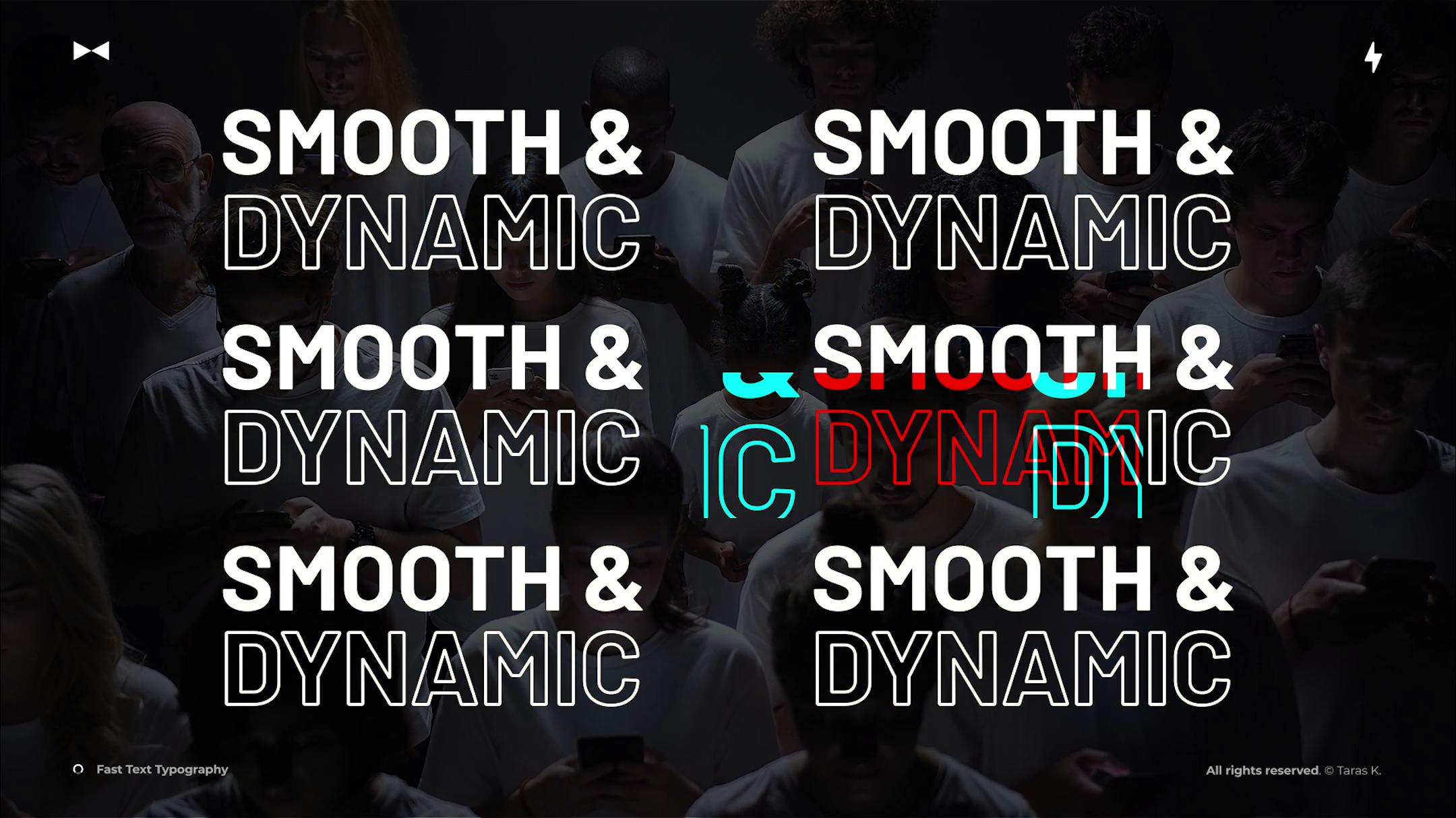 Fast Text Typography video templates | Artlist