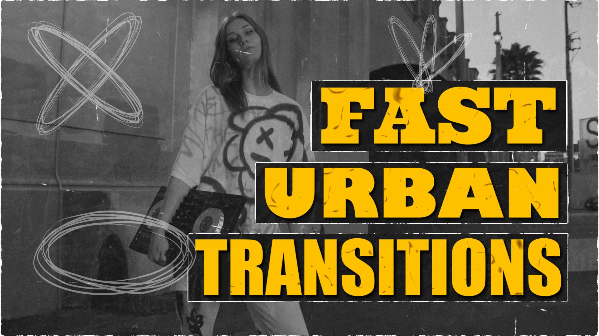 Fast Urban Transitions video templates | Artlist