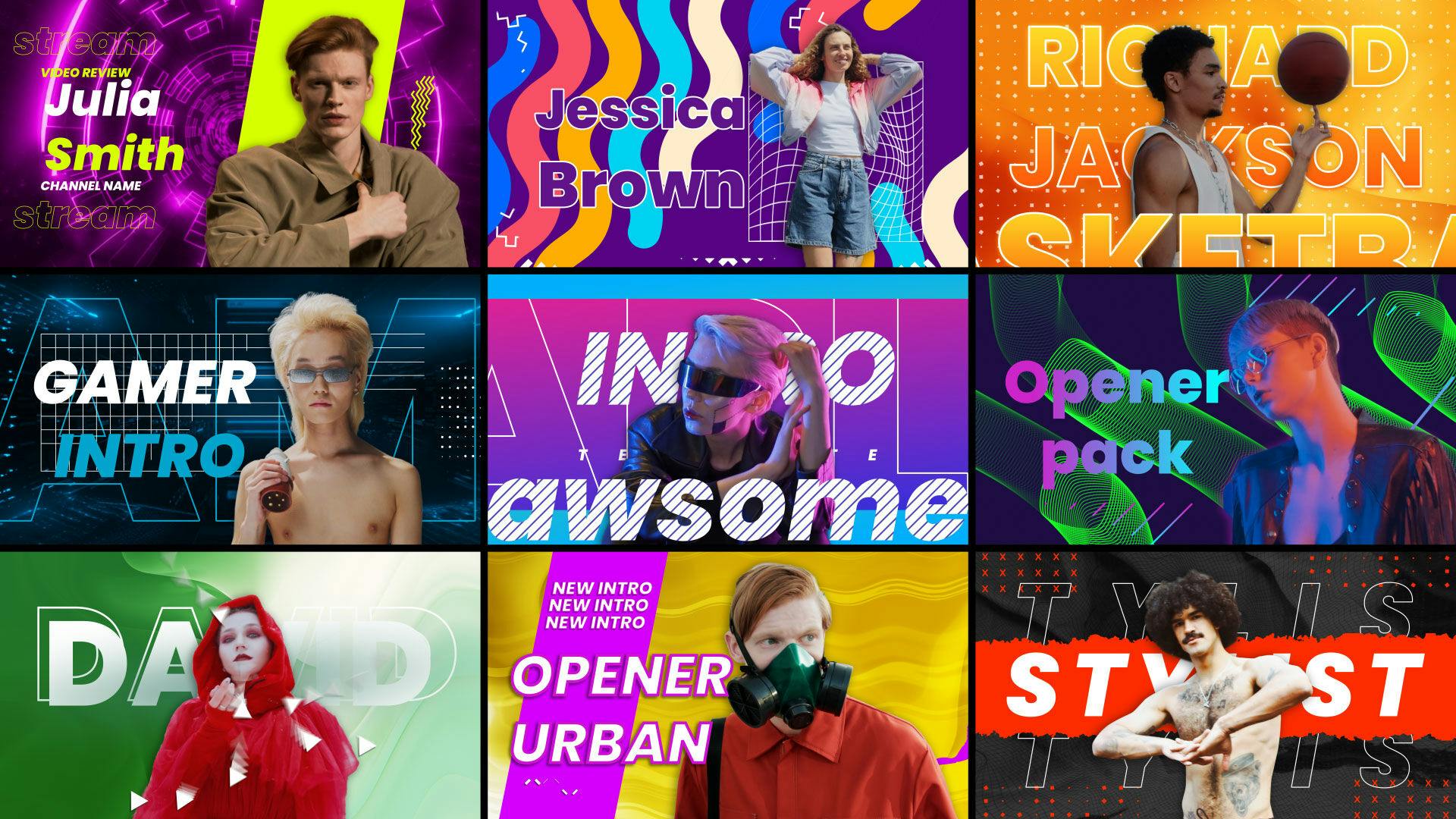 Freeze Frame Urban video templates | Artlist