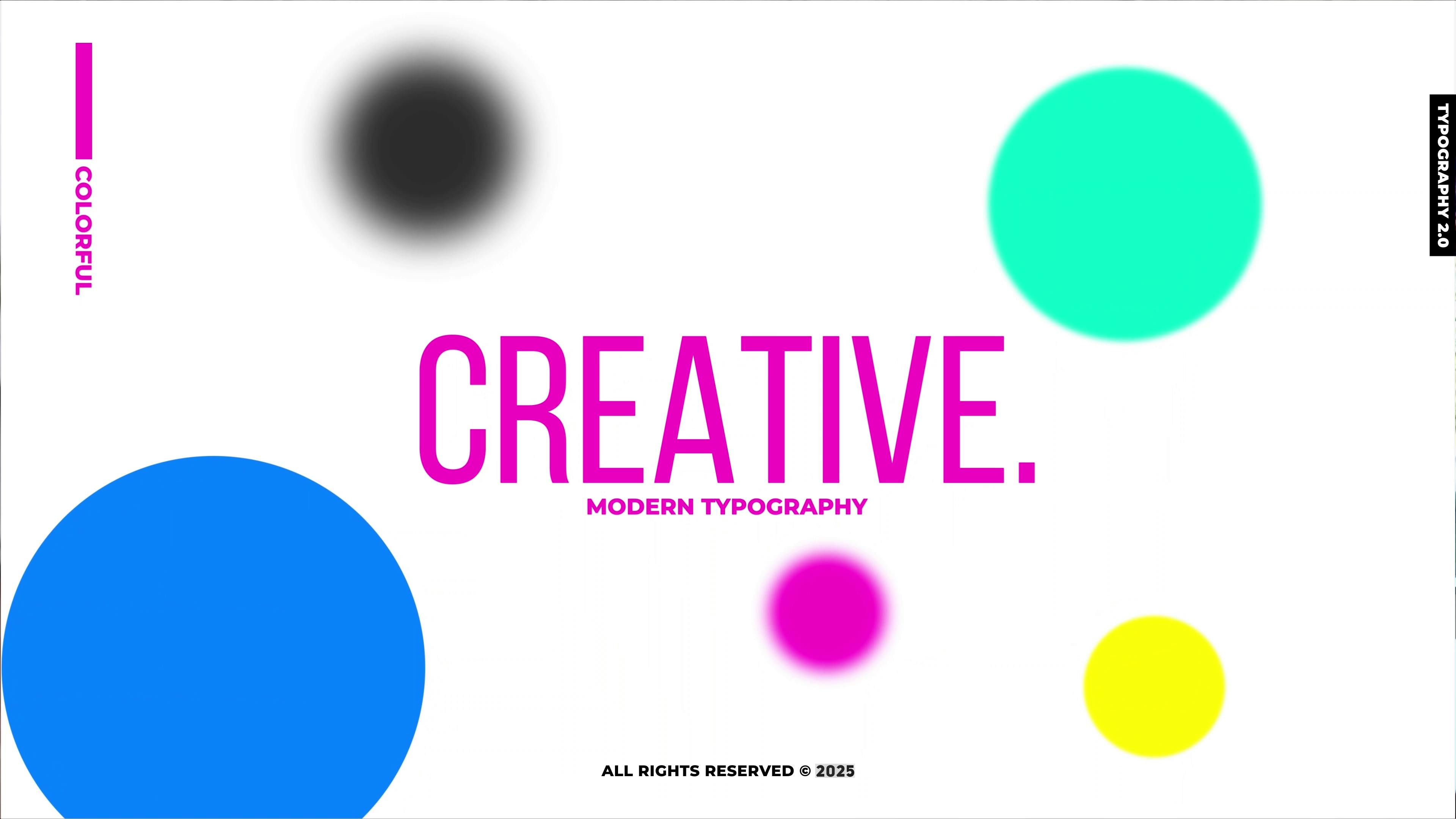Full Screen Titles Typography video templates | Artlist