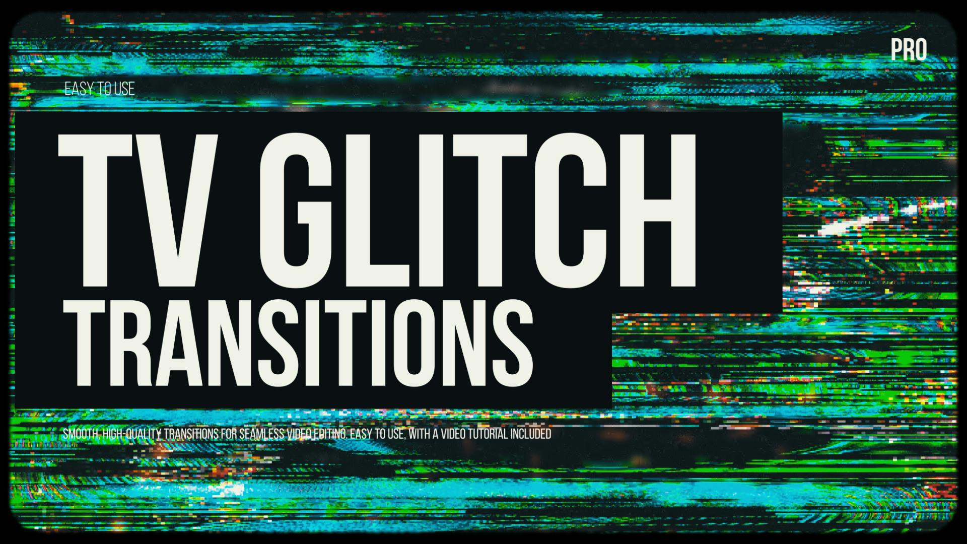 Glitch Transitions video templates | Artlist