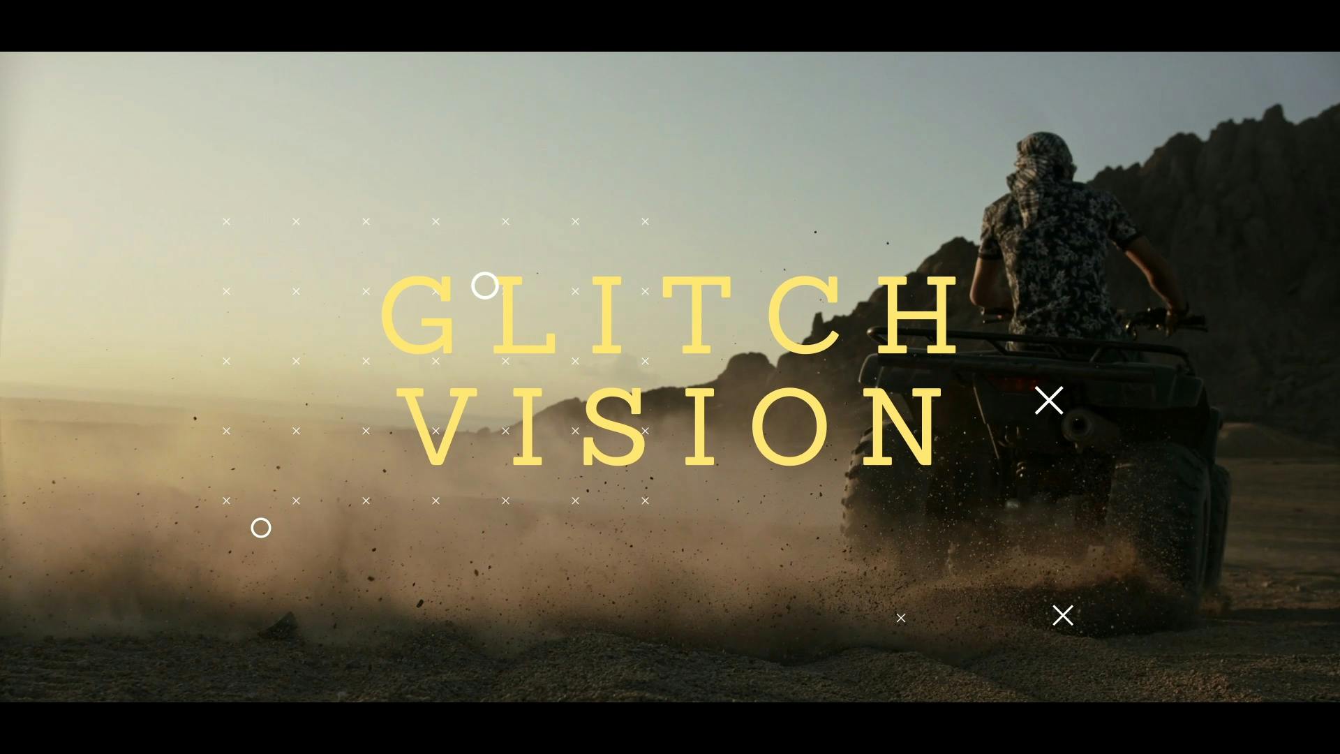 Glitch Vision Slideshow video templates | Artlist