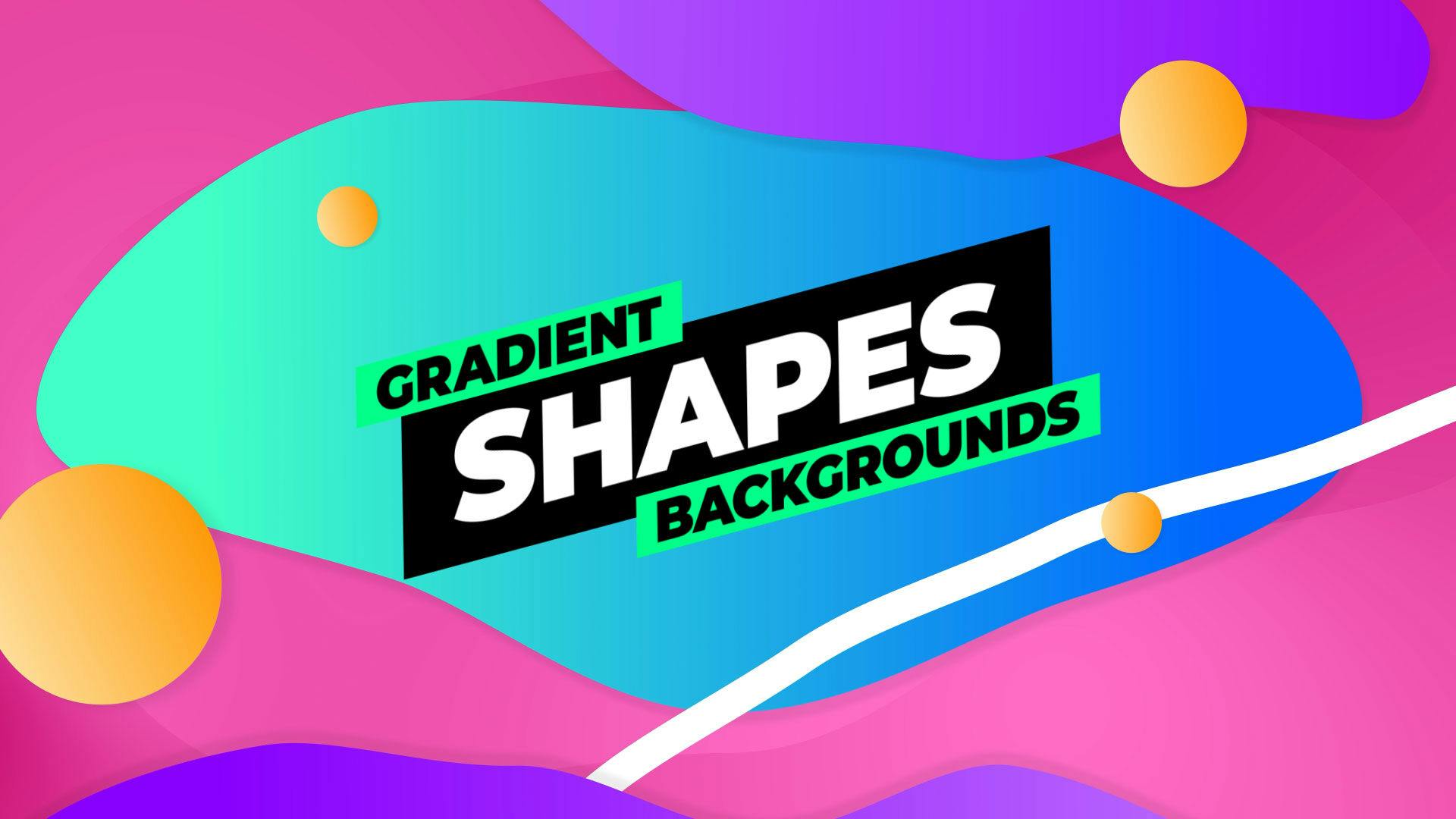Gradient Shapes Backgrounds video templates | Artlist
