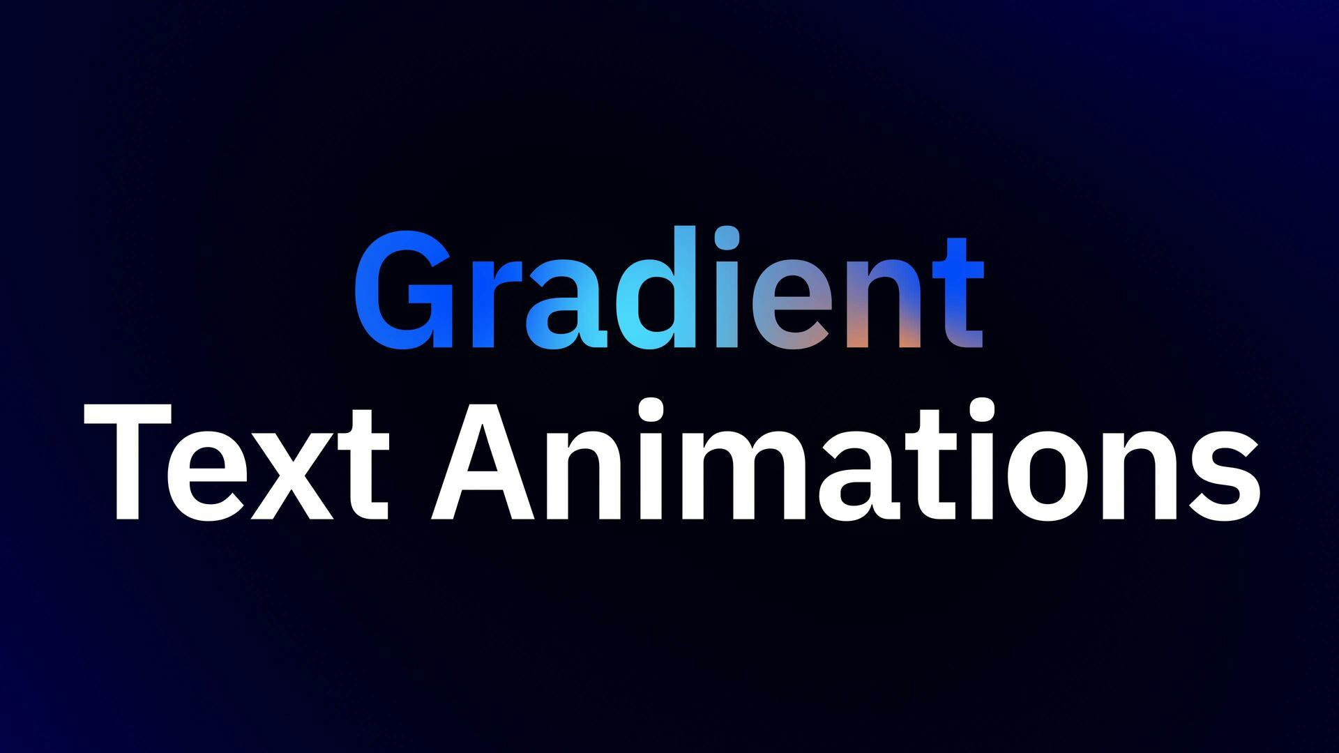 Gradient Text Animations video templates | Artlist
