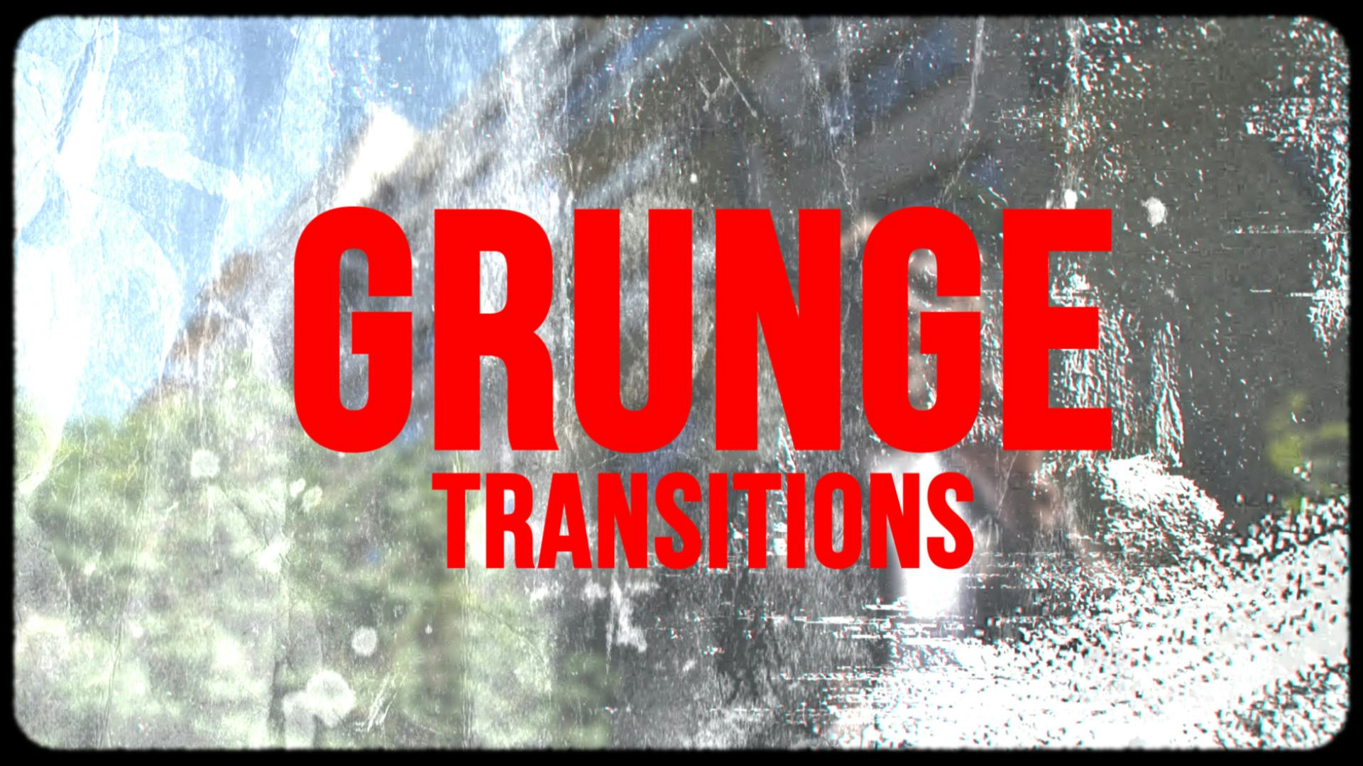 Grunge Transitions video templates | Artlist