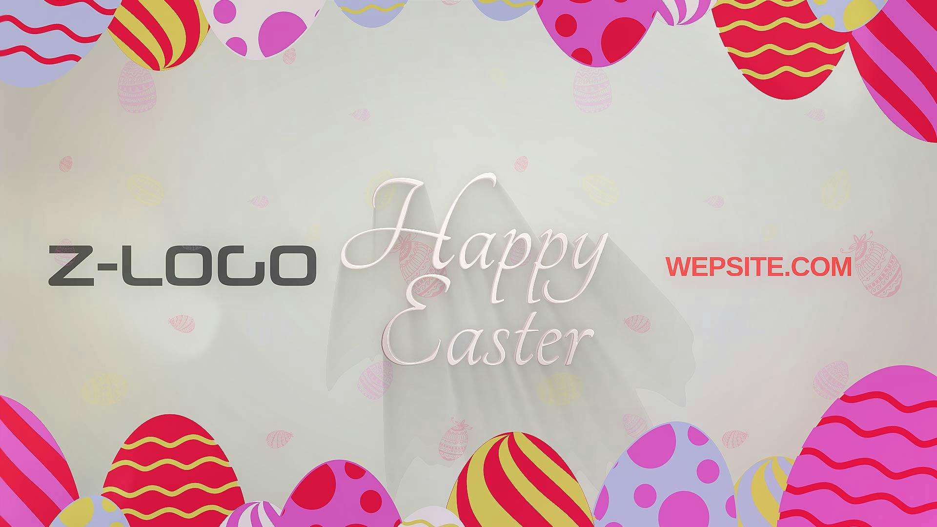 Happy Easter Logo Reveal video templates | Artlist