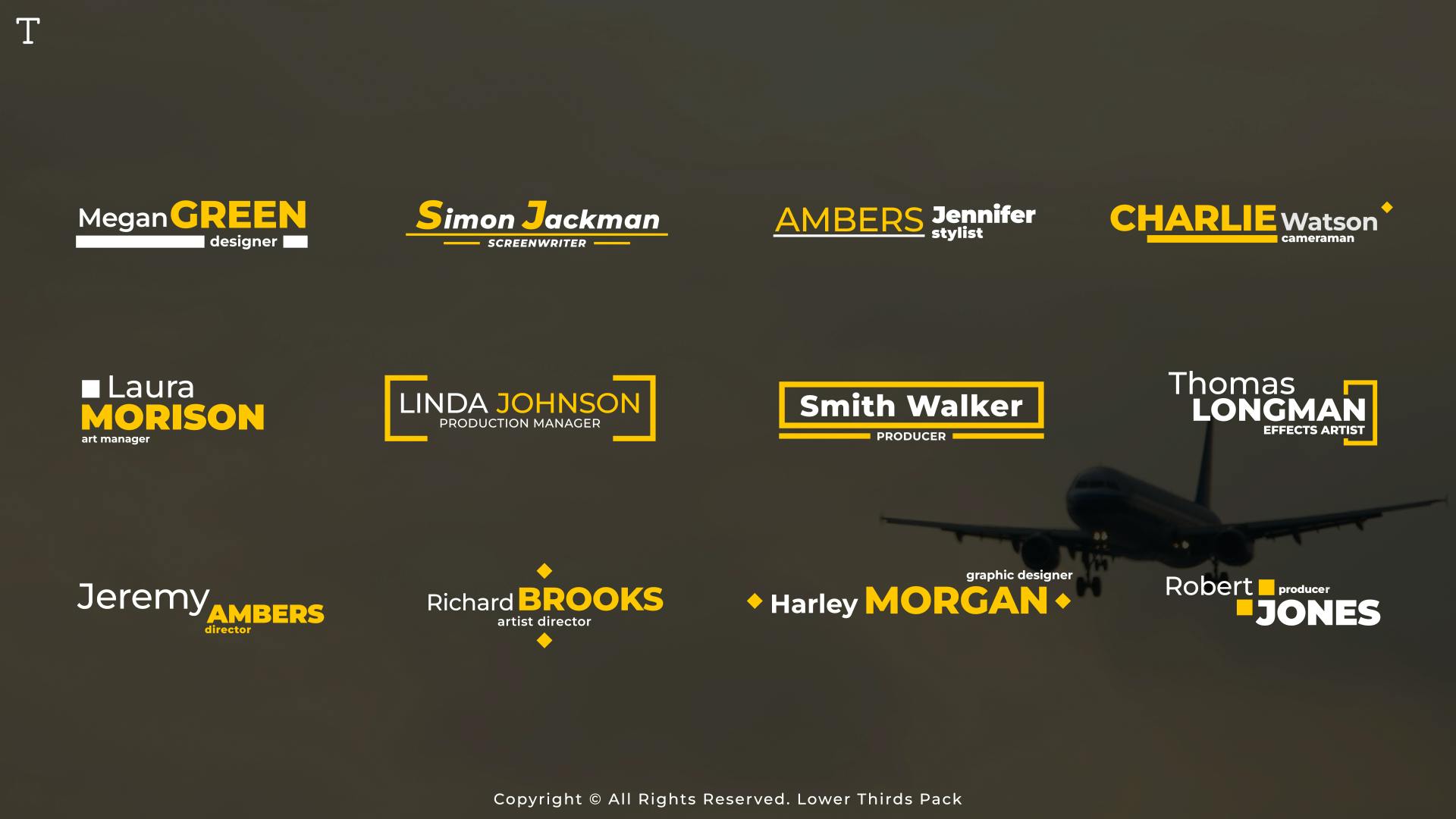 Lower Thirds video templates | Artlist