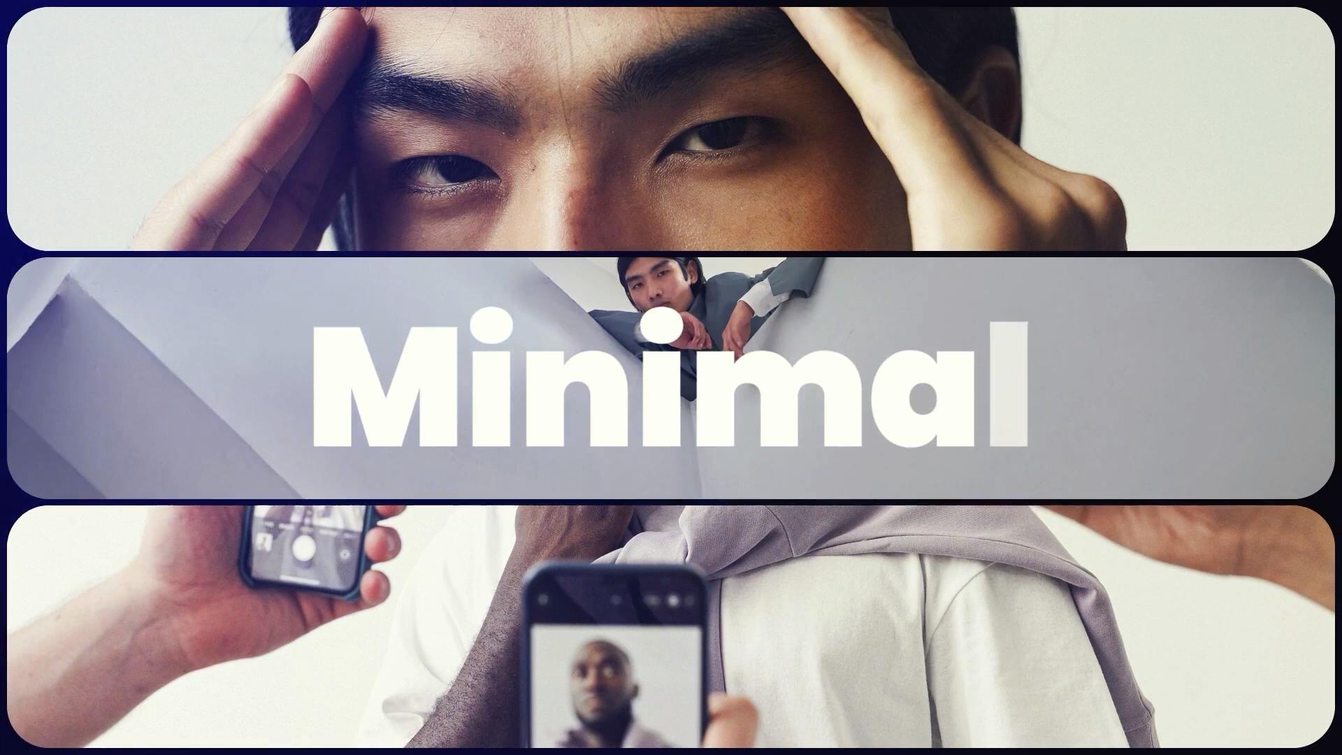 Minimal Bento Slideshow video templates | Artlist