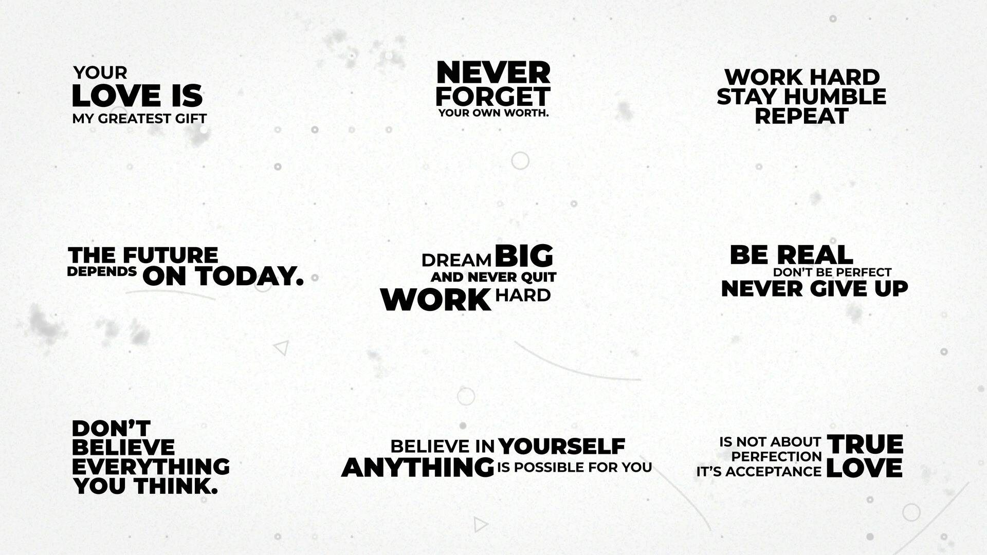 Minimal Titles video templates | Artlist