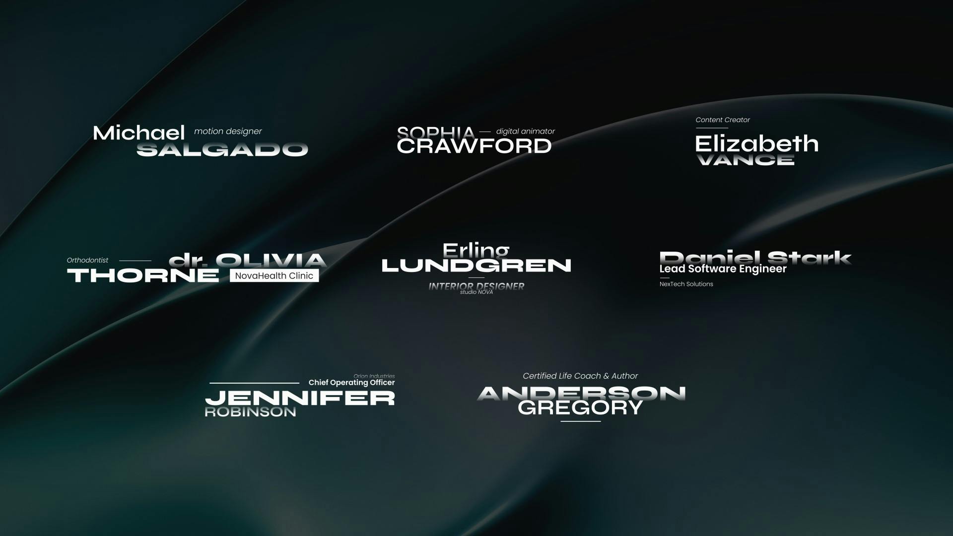 Modern Clean Lower Thirds video templates | Artlist