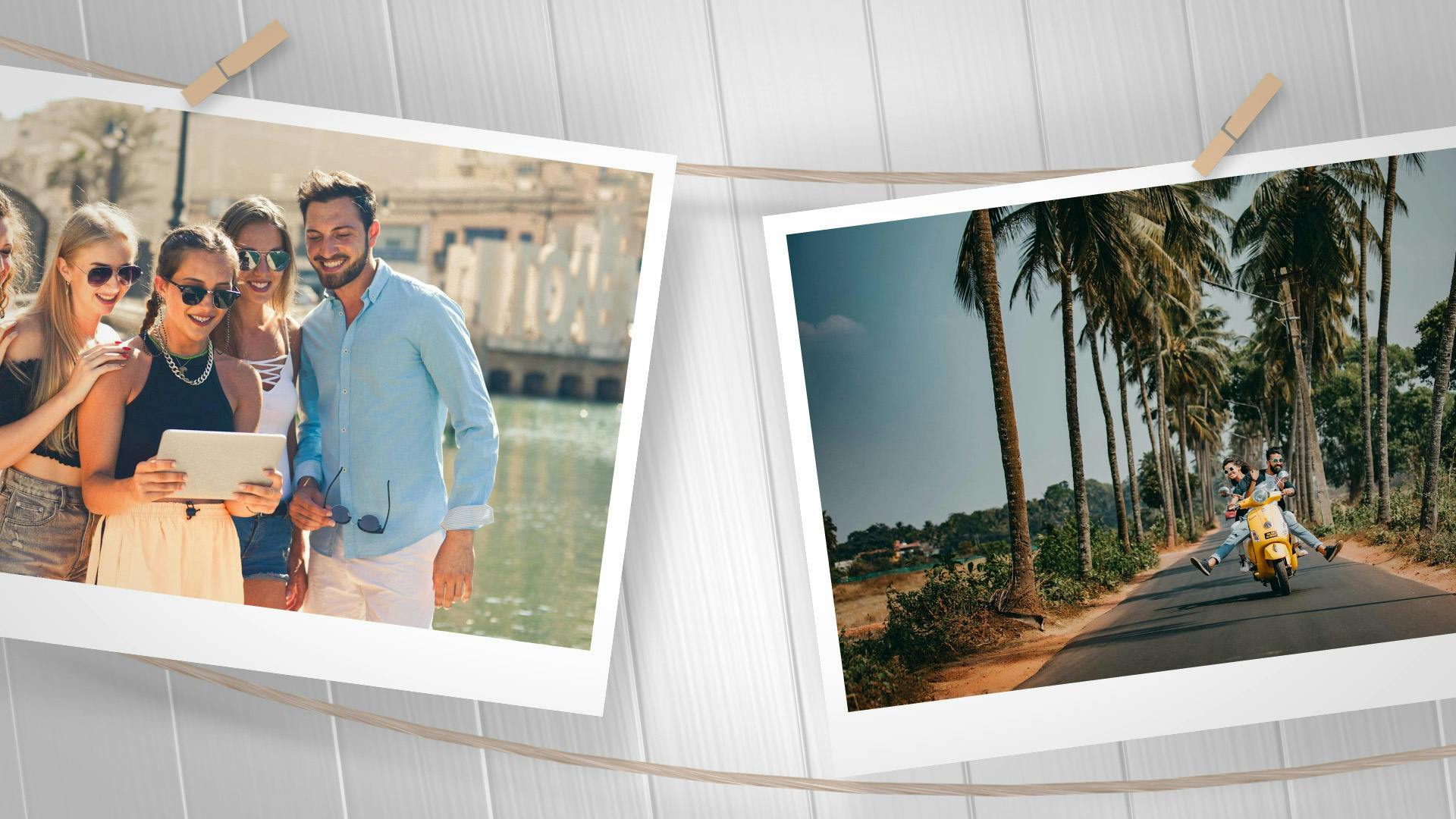 Photo Wall Transitions video templates | Artlist