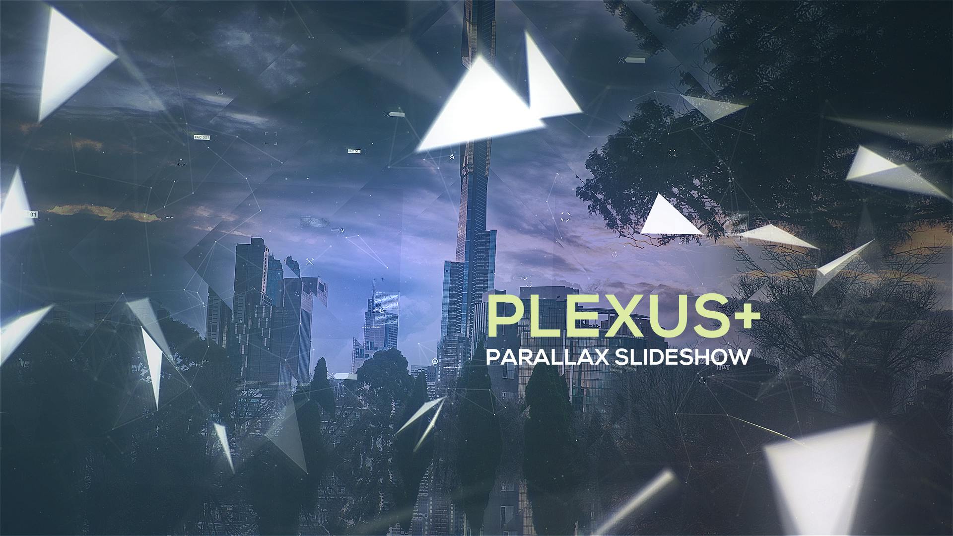 Plexus Plus Parallax Slideshow video templates | Artlist
