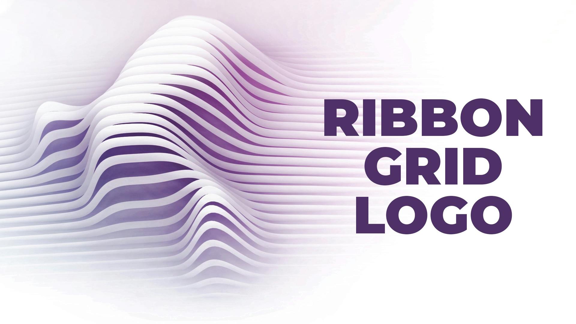 Ribbon Grid Logo video templates | Artlist