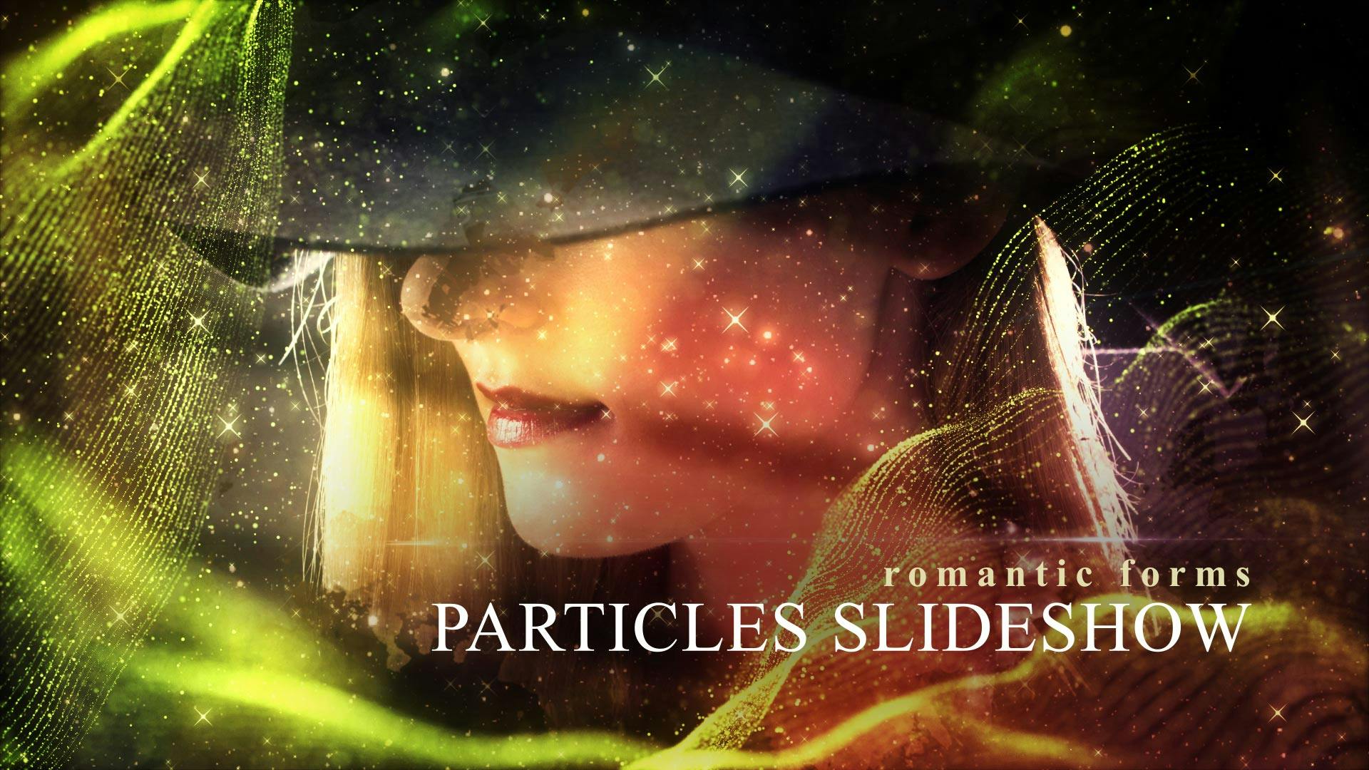Romantic Forms Particles Slideshow video templates | Artlist
