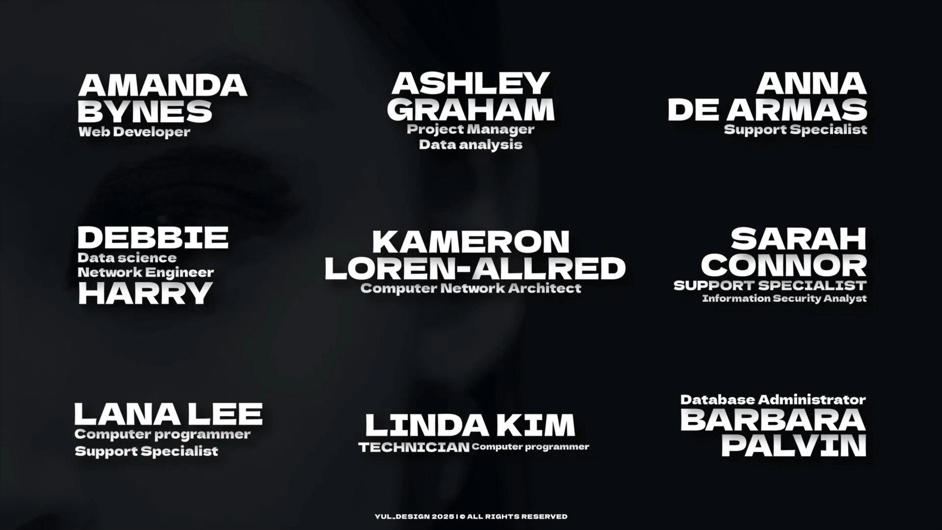 Shadow Lower Thirds video templates | Artlist