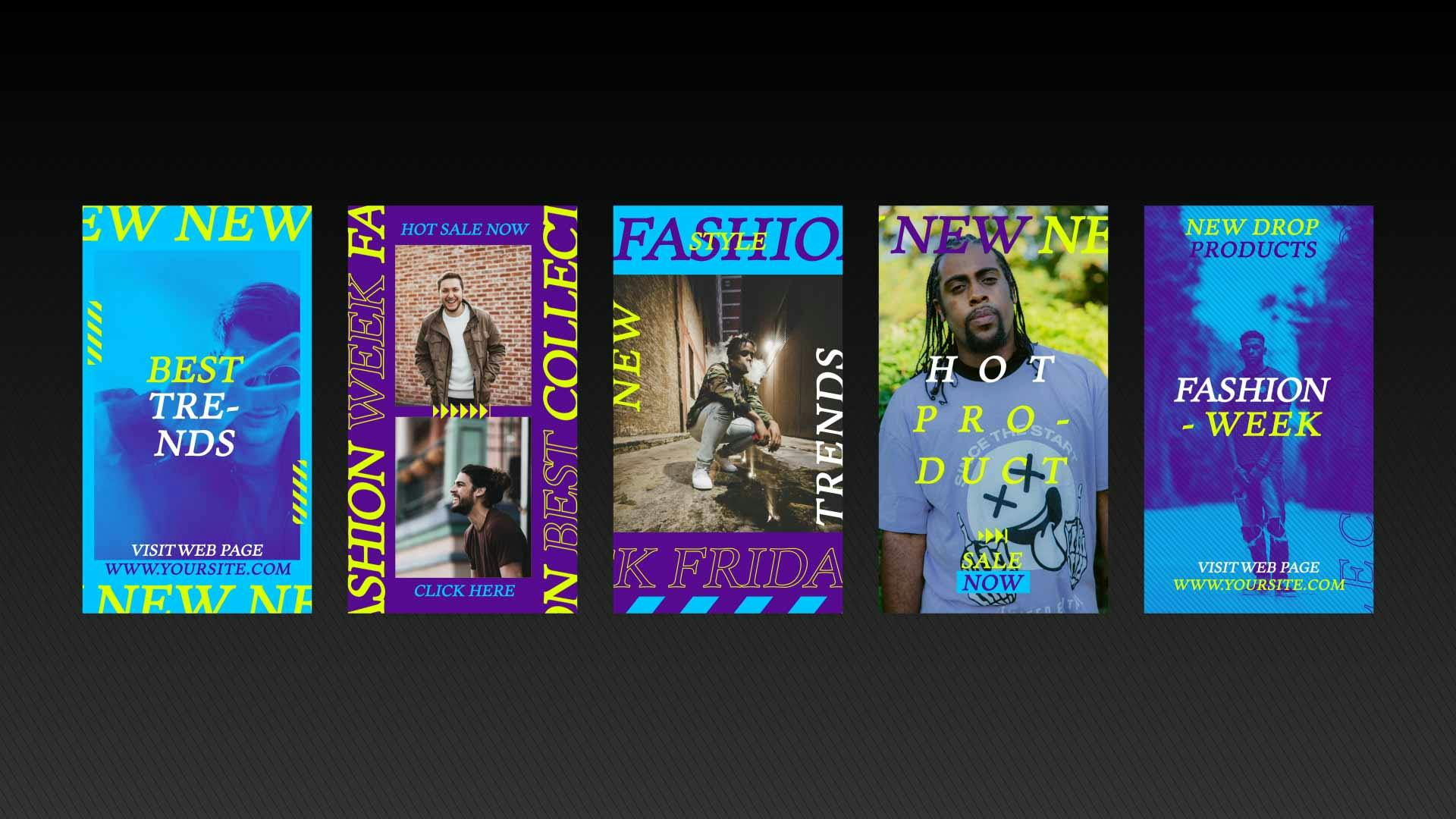 Shopping Market Style Social Reels video templates | Artlist