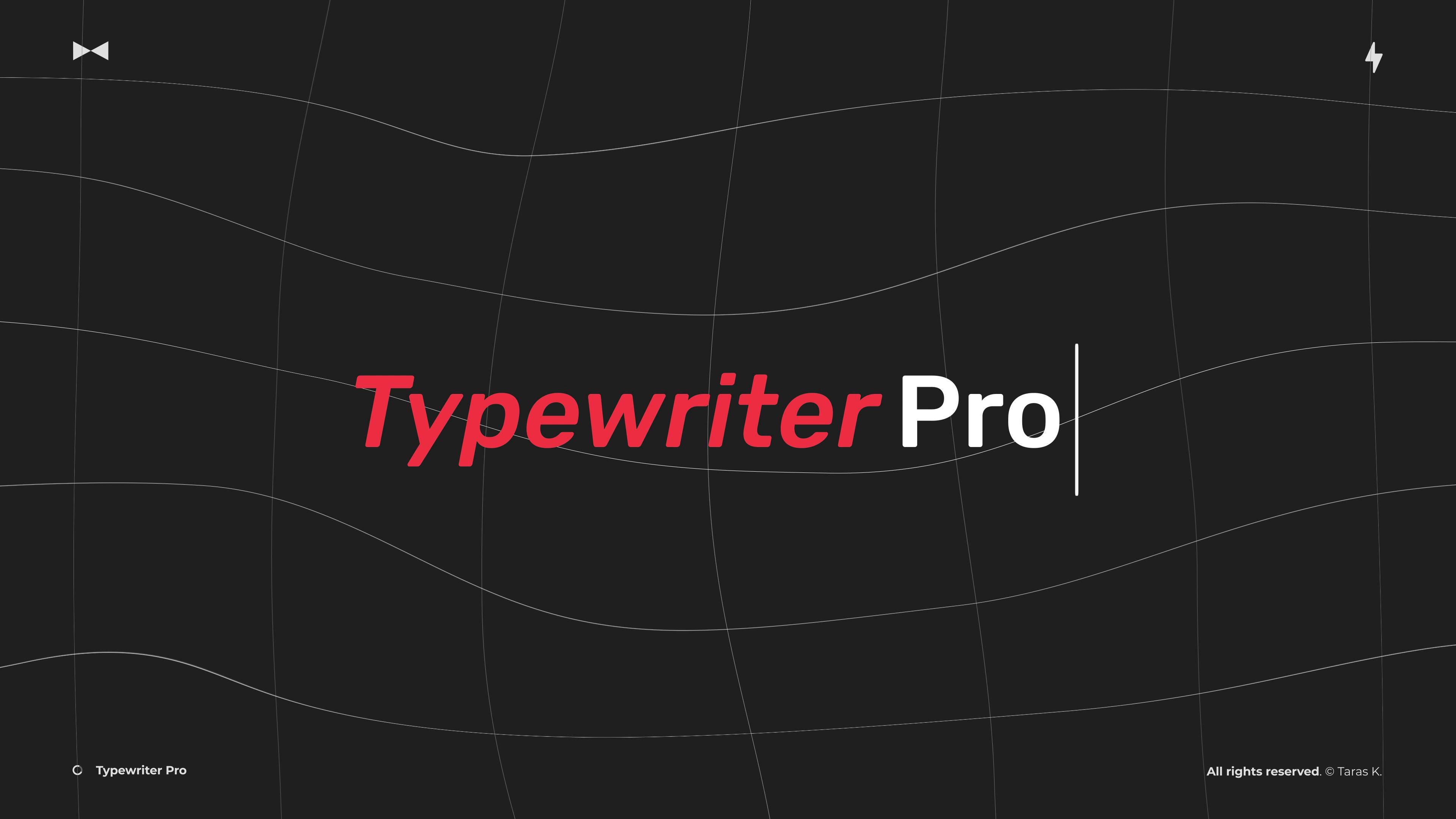 Typewriter Pro video templates | Artlist