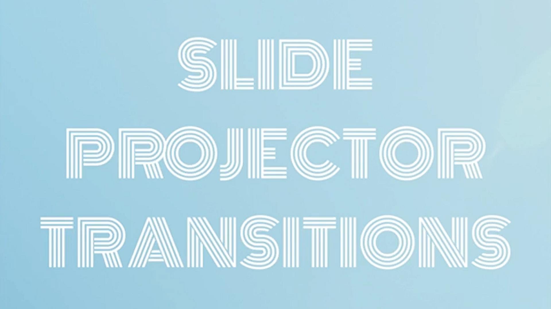 Vertical Slide Projector Transitions video templates | Artlist