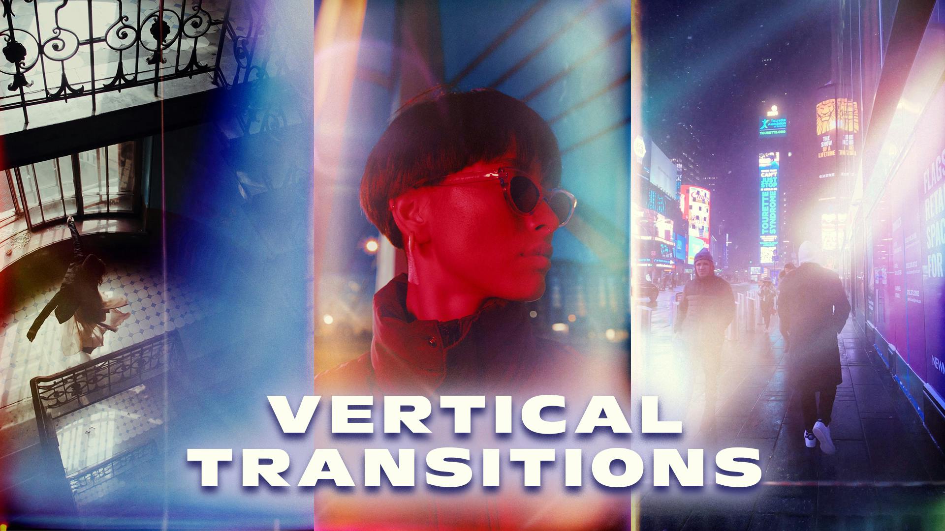 Vertical Transitions Pack video templates | Artlist
