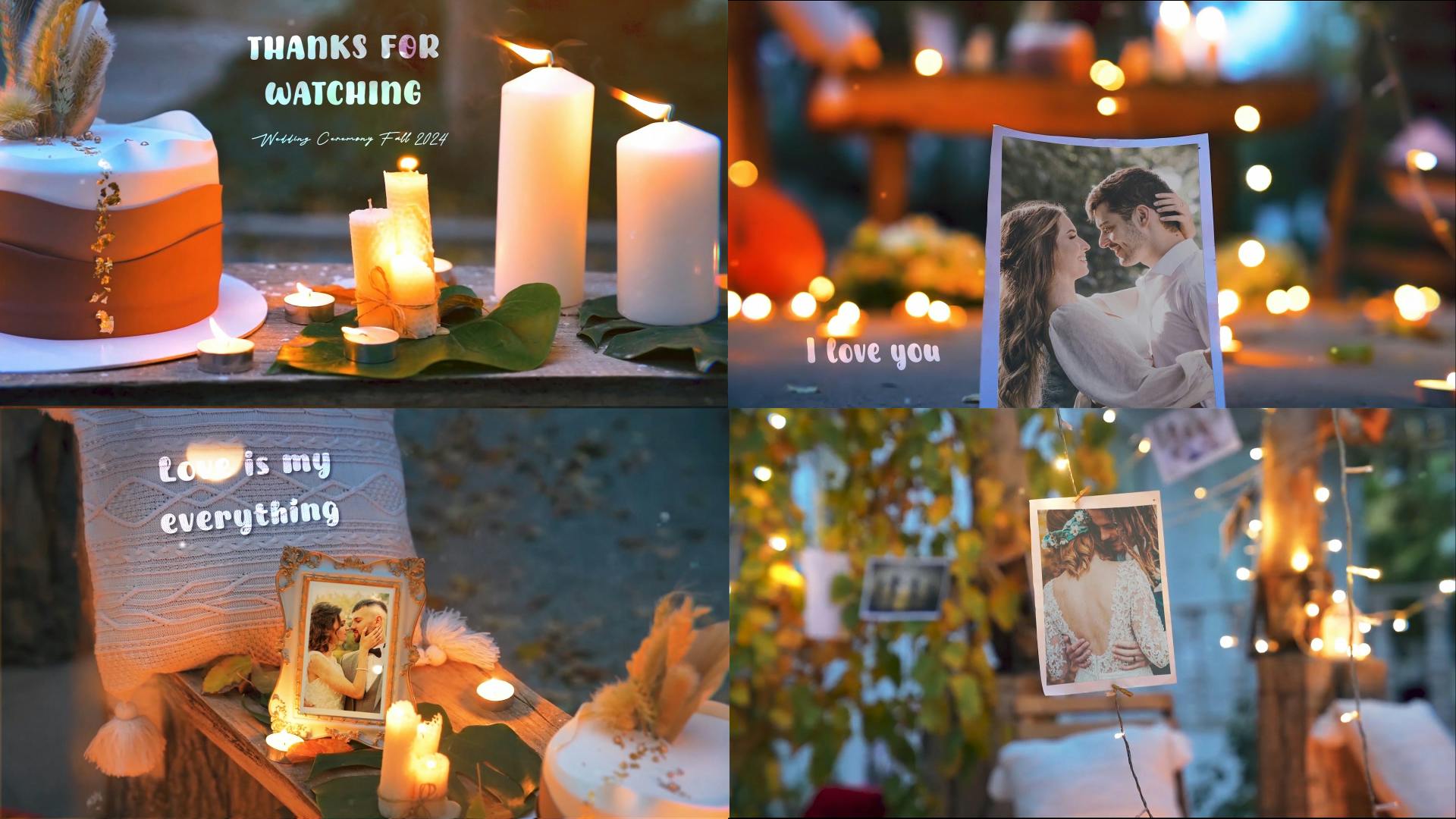 Wedding Night Photo Gallery video templates | Artlist