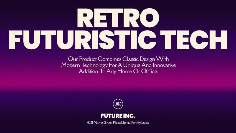 Retro Designs video templates | Artlist
