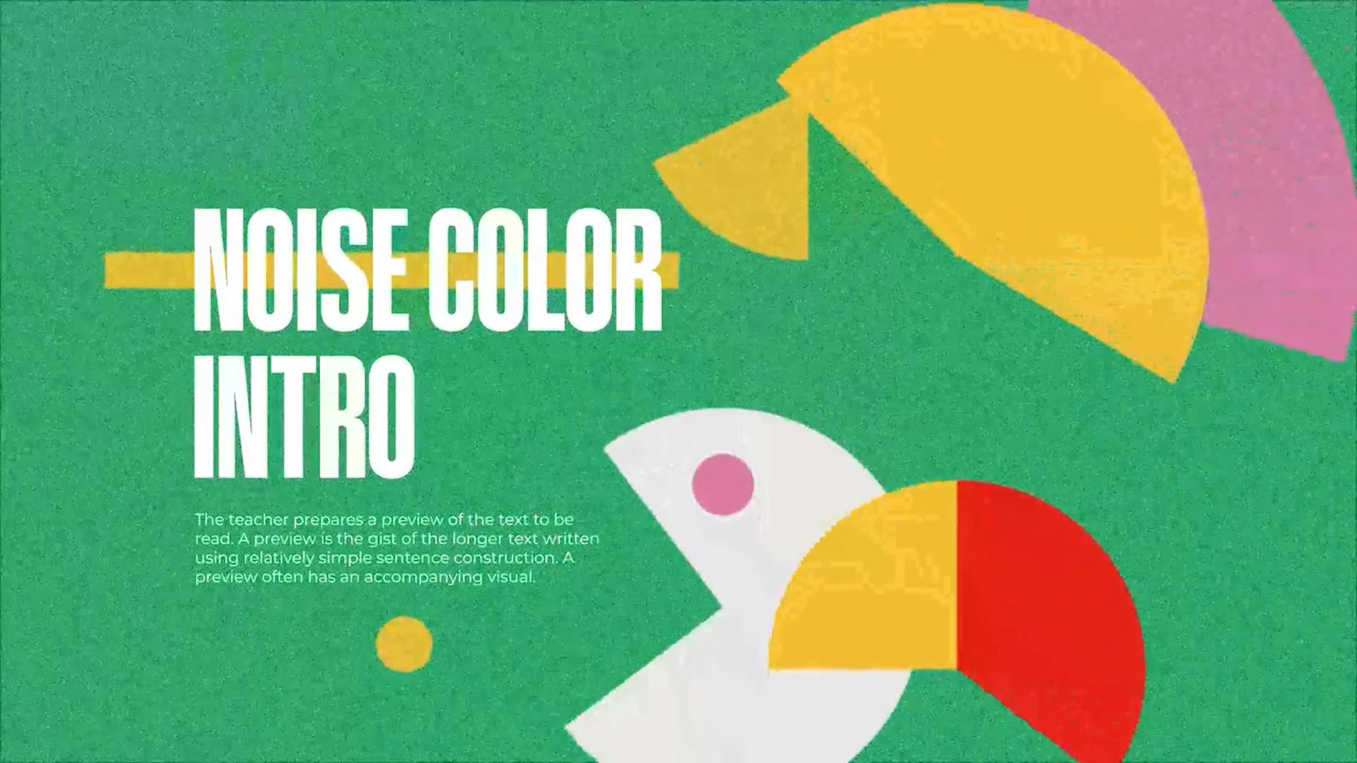 Noisy Color Intro video templates | Artlist