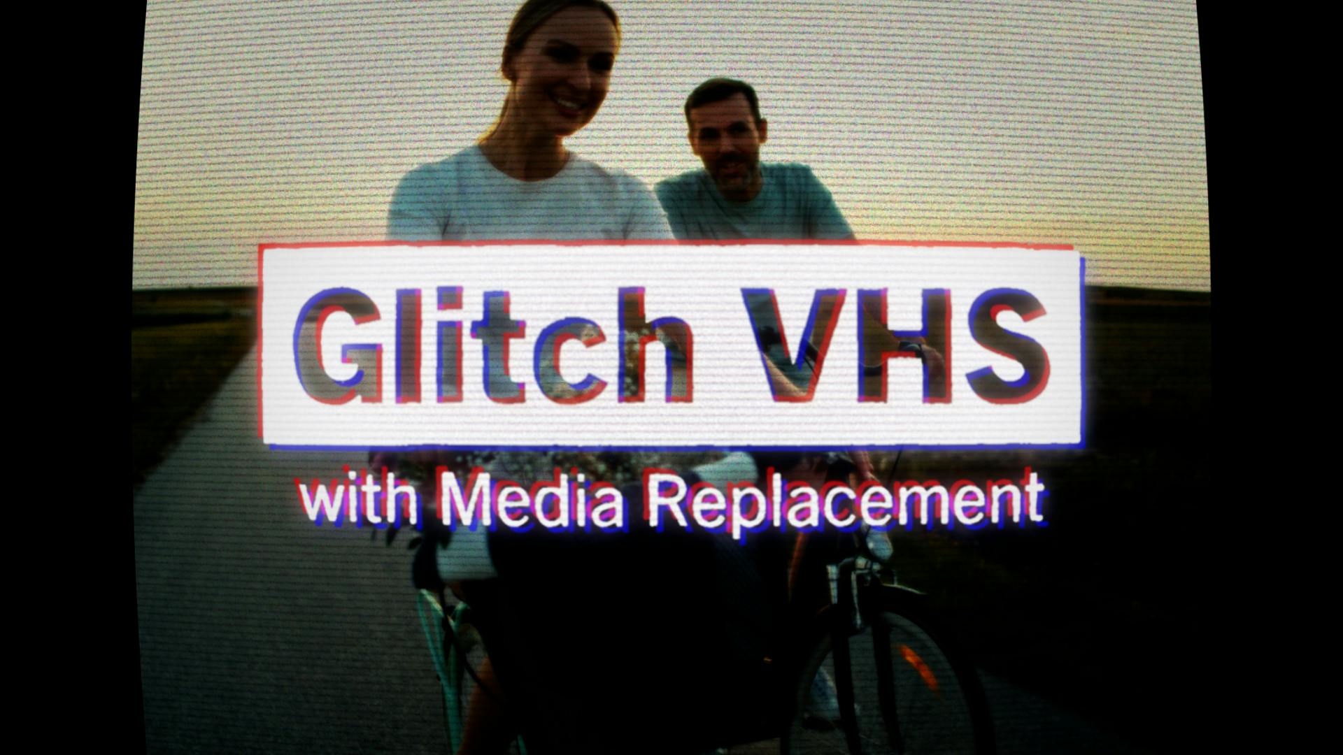 Glitch VHS Title video templates | Artlist