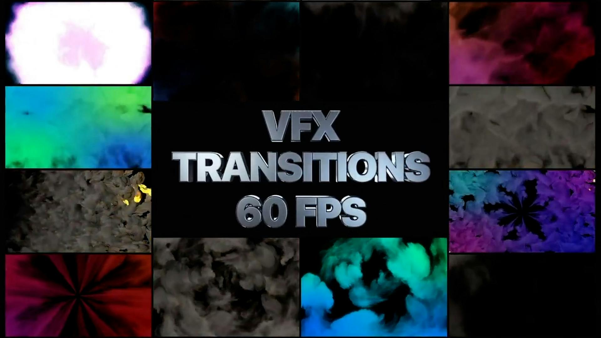 Smoke Burst VFX Transitions Pack video templates | Artlist