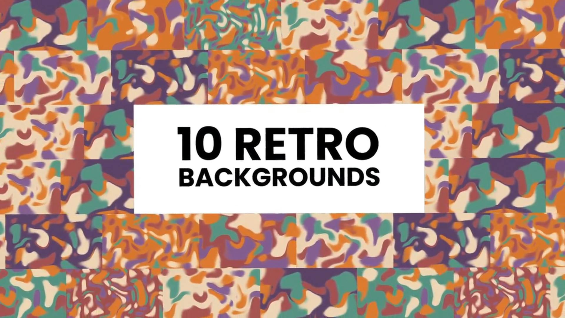 Retro Backgrounds video templates | Artlist