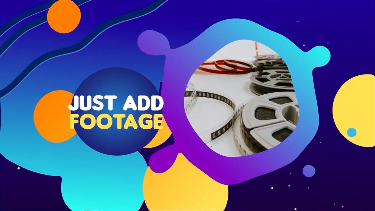 Cartoon Space Slideshow video templates | Artlist