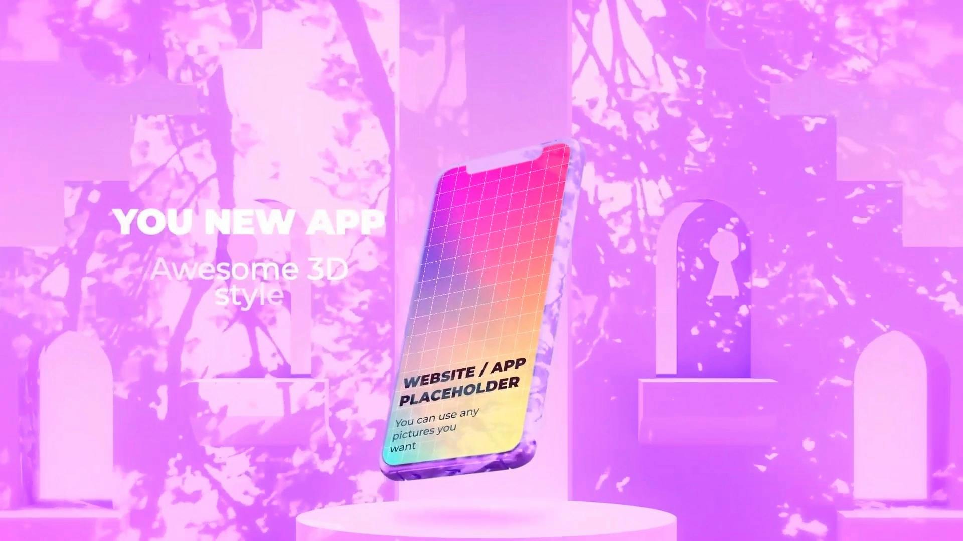 Aesthetic App Website Promo video templates | Artlist