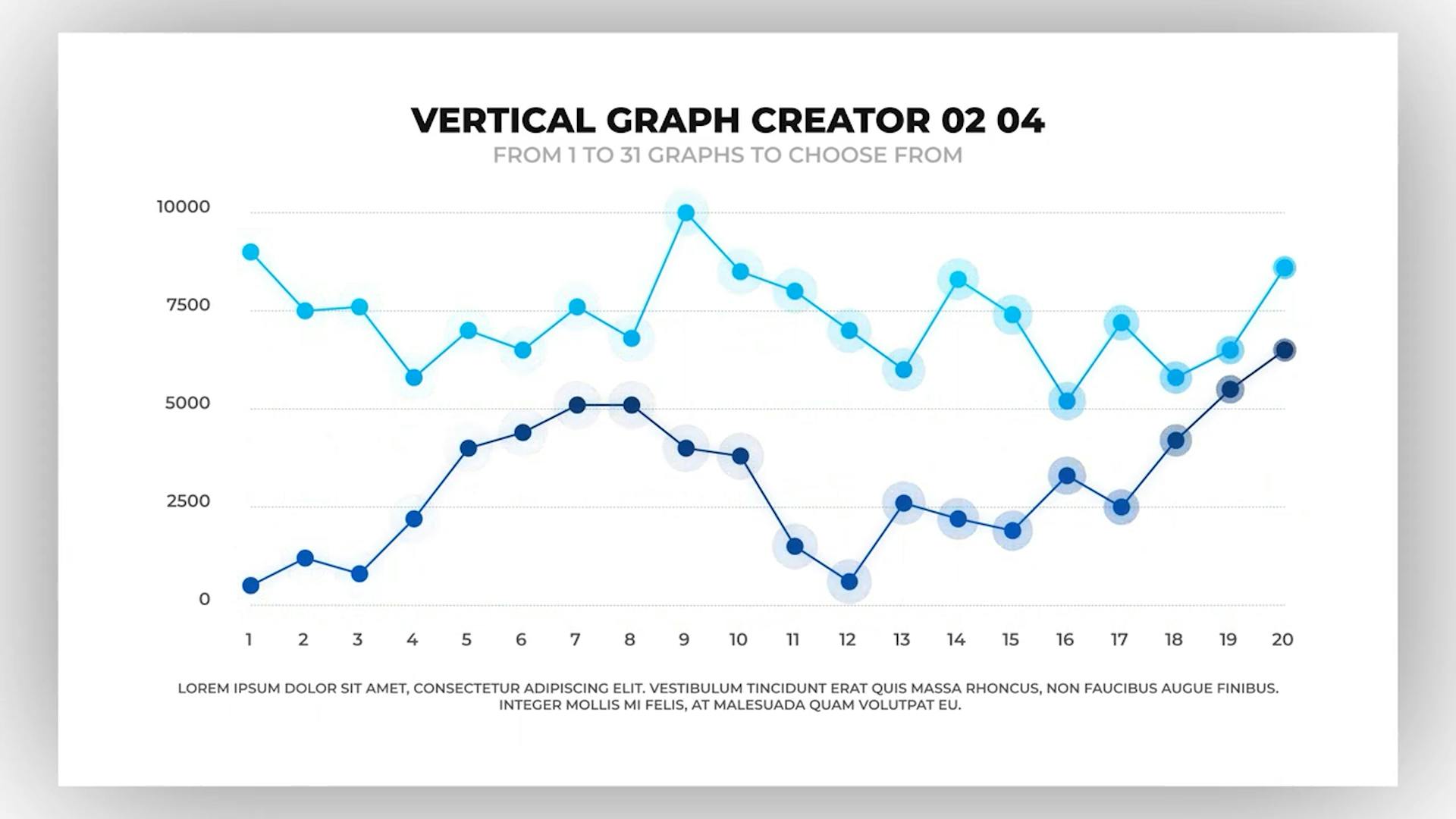 Infographics Vertical Graph video templates | Artlist